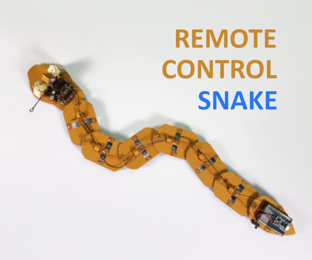 DIY - Remote Control Snake : 7 Steps (with Pictures) - Instructables