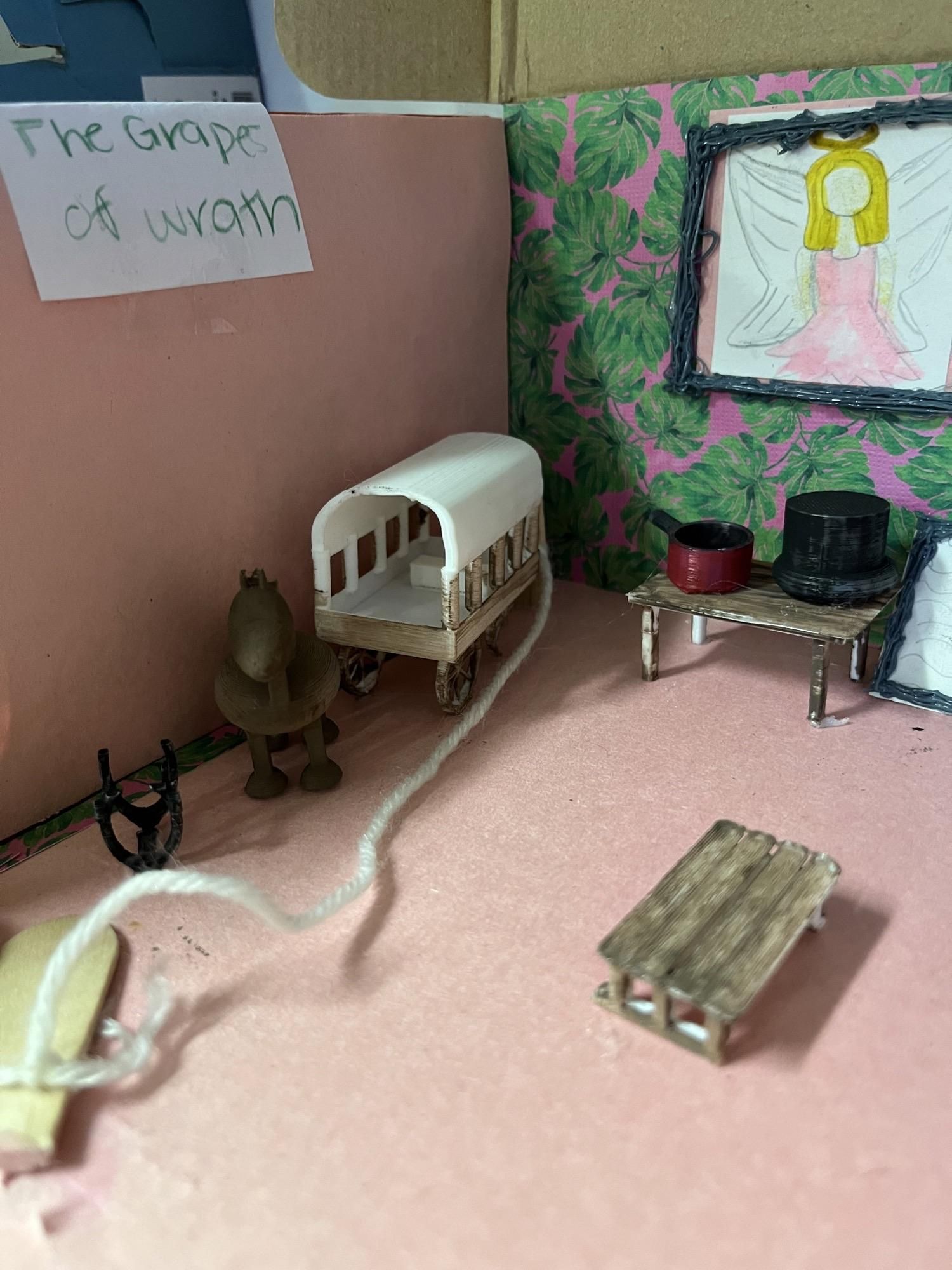 3D Printed Museum Diorama - the Great Depression (ELA) : 8 Steps (with ...