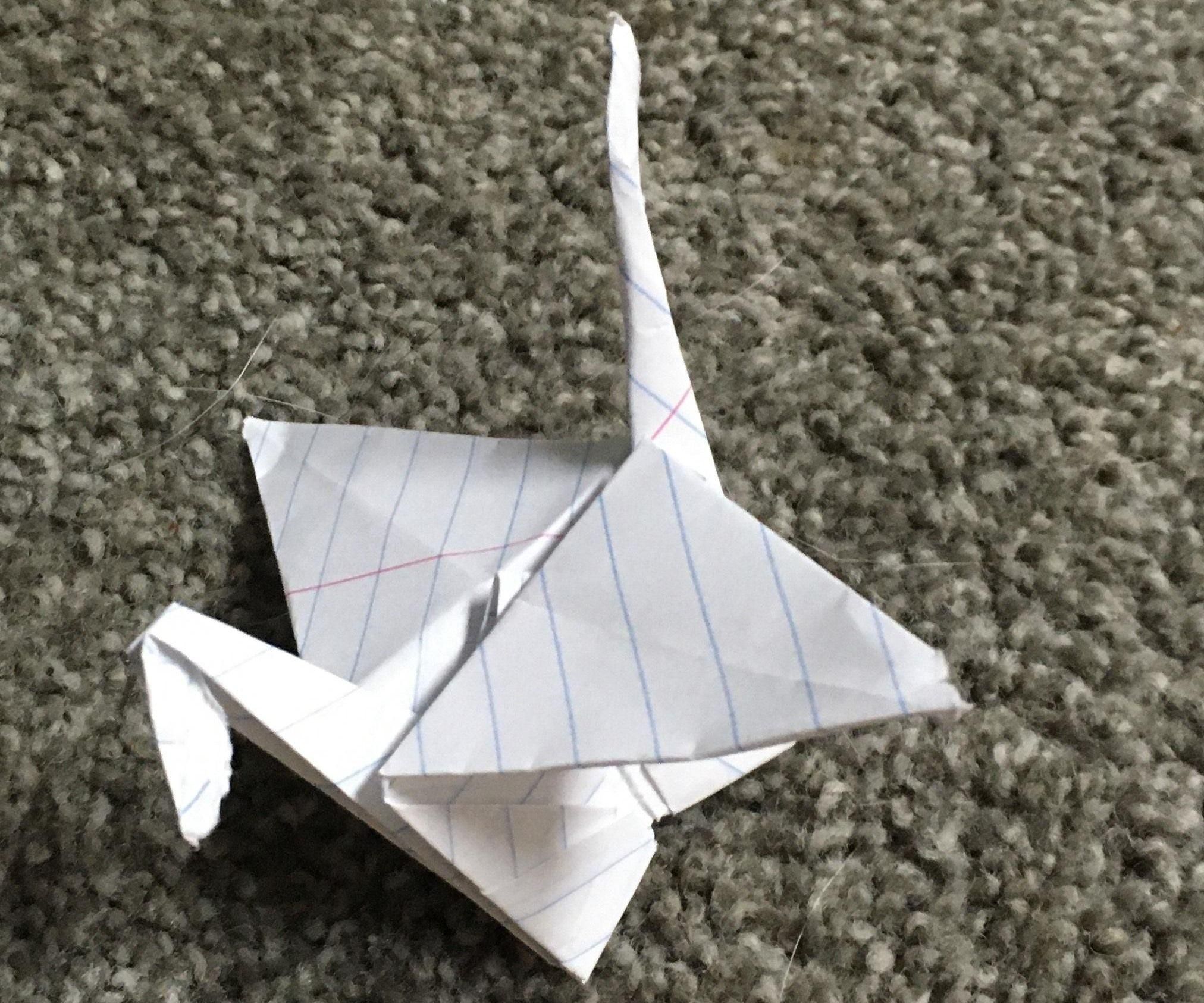 Origami Crane : 15 Steps - Instructables