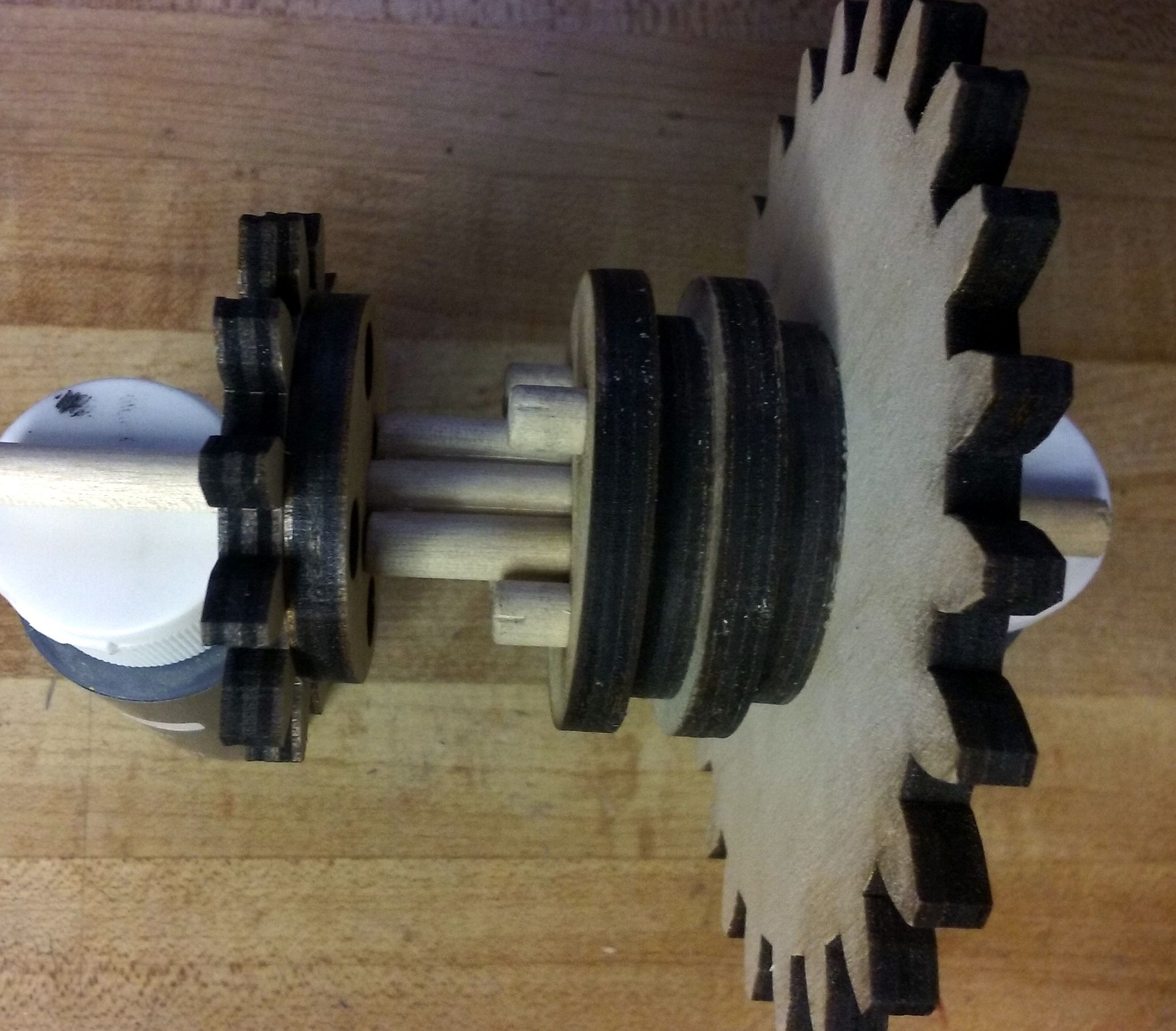 2-Speed Manual Transmission Working Model : 7 Steps (with Pictures ...