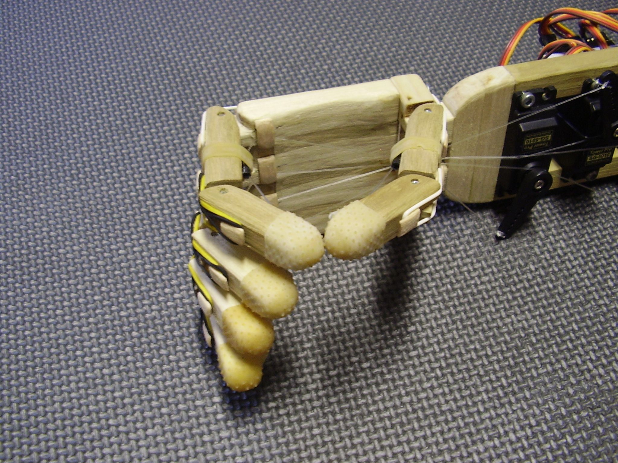 Arduino Animatronic Hand Mark 1 - Instructables