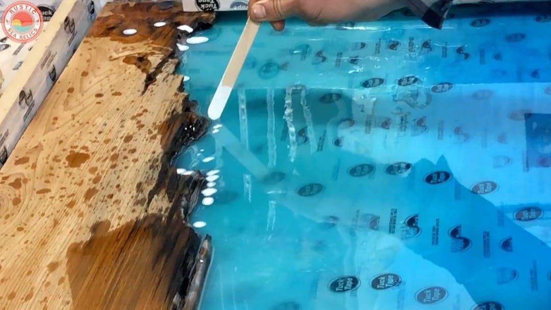 How to Make Epoxy Resin Ocean Art With Waves : 14 Steps (with Pictures ...