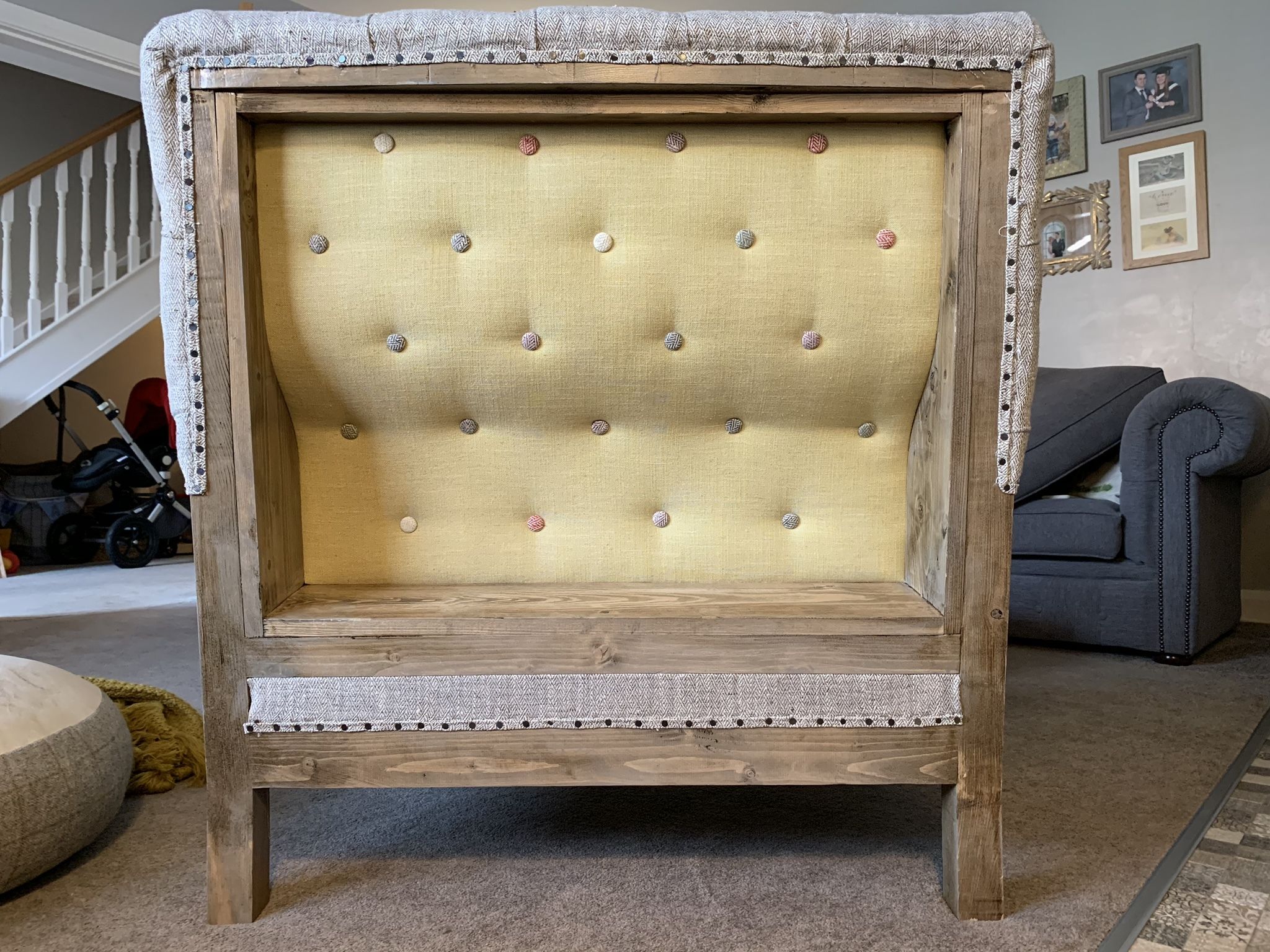 Handmade Chesterfield Love Seat : 12 Steps (with Pictures) - Instructables