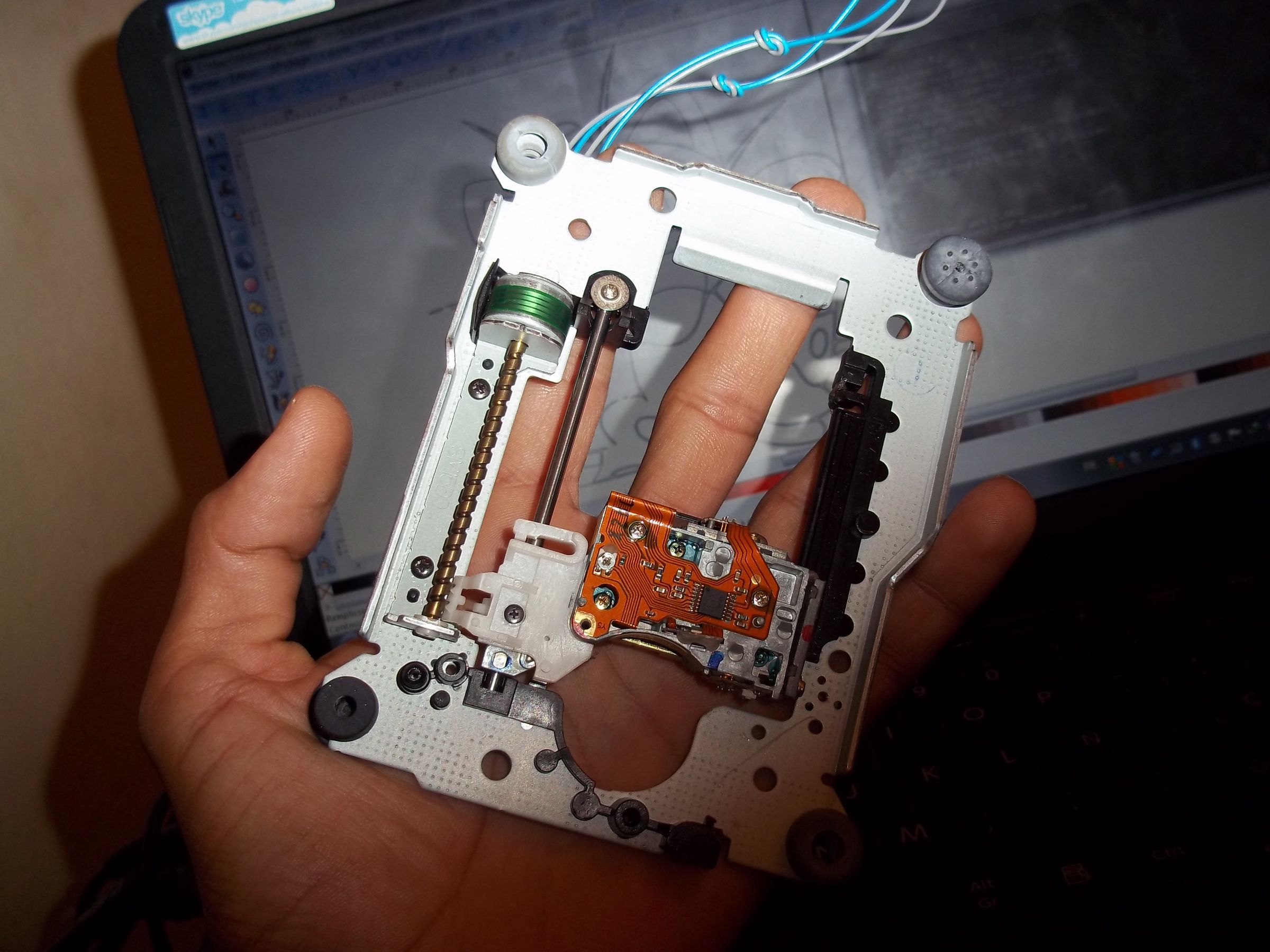 Mini CNC Machine Arduino Based & Adafruit Driver Motor L293D V1 & 2 ...