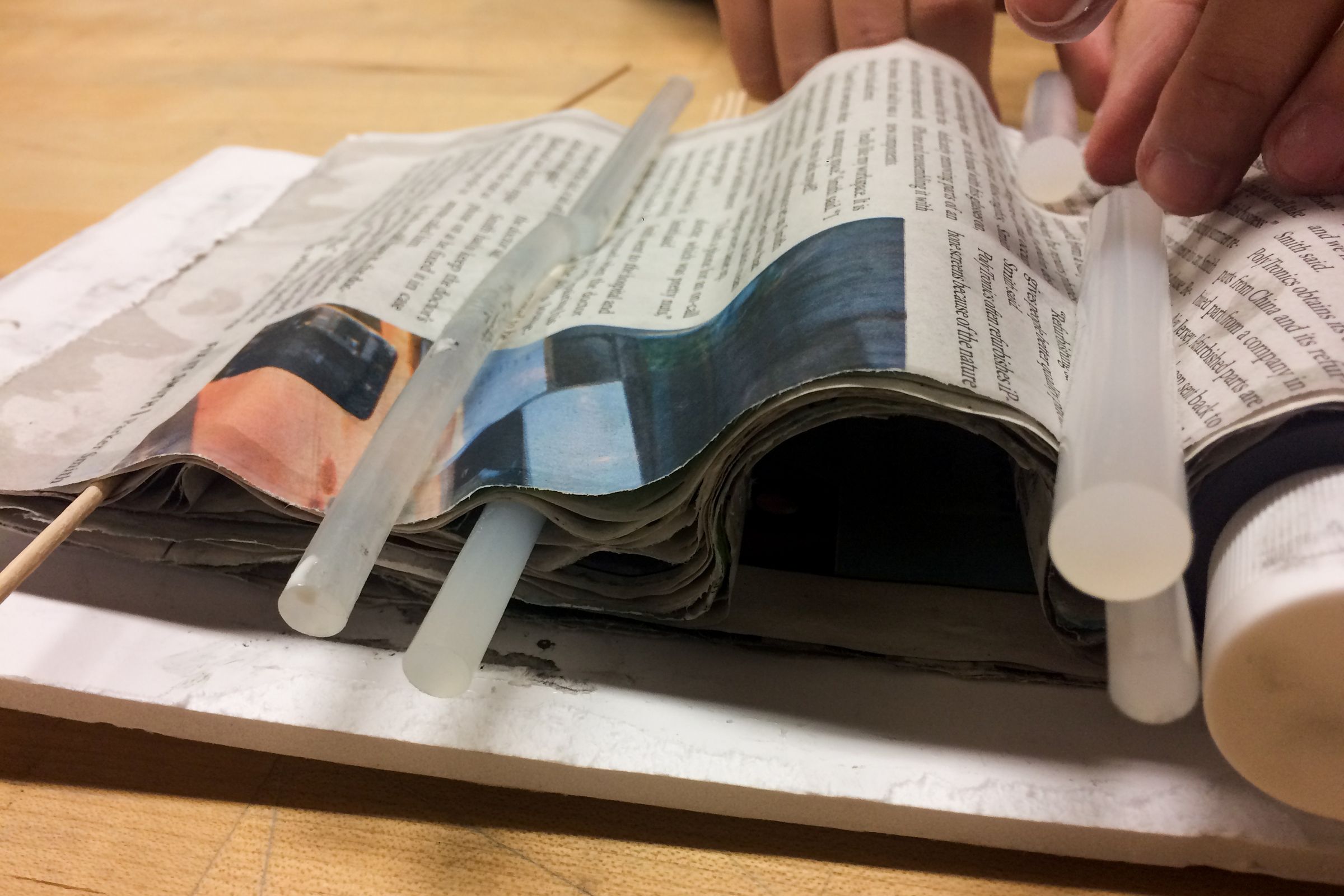 Newspaper Block : 7 Steps (with Pictures) - Instructables