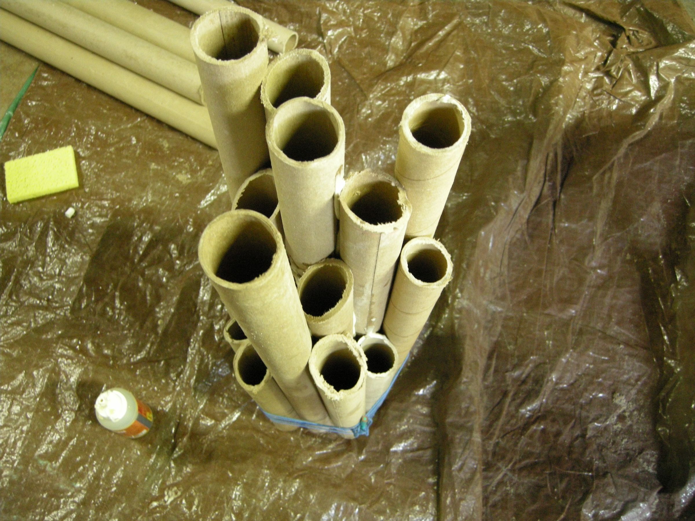 Pipe-organ-inspired Cardboard Tube Table : 6 Steps - Instructables