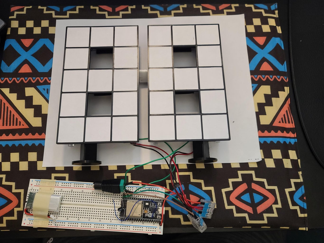 Timeslice A Dual 13 Segment Display Clock 10 Steps With Pictures