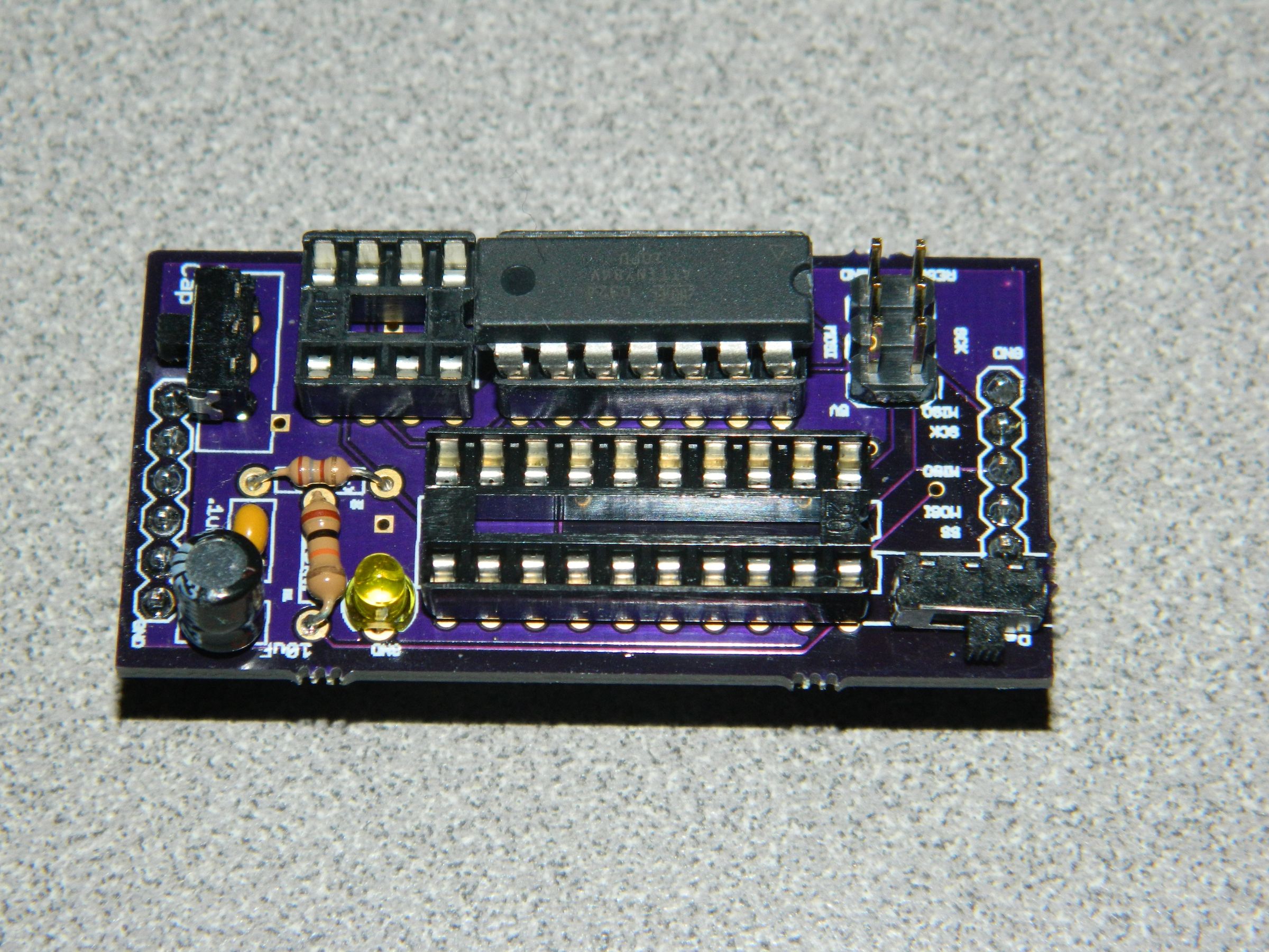 Chipper Board - ATtiny Programming Shield : 4 Steps - Instructables