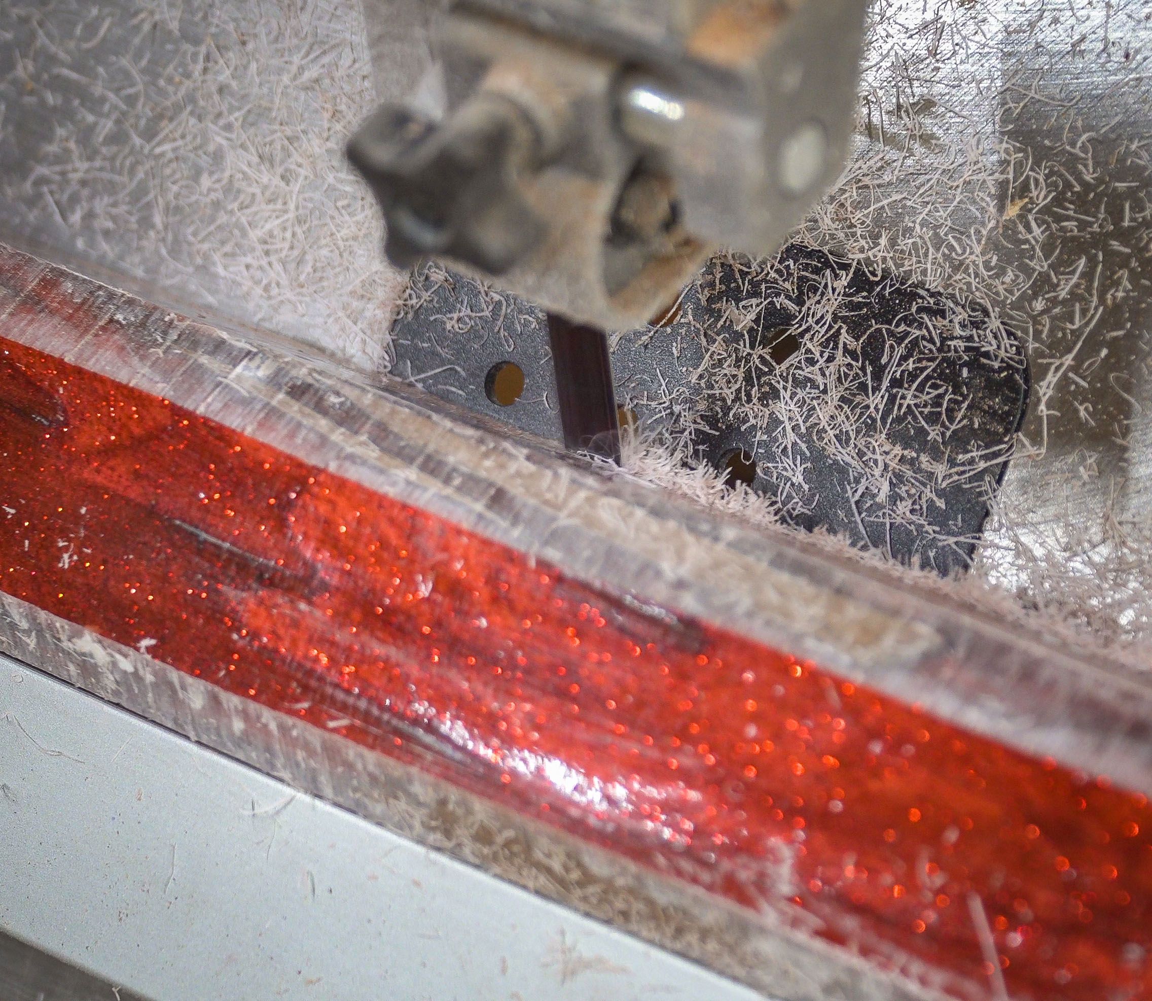 How to Make a Custom Hybrid Epoxy Pool Cue Using a Wood Lathe : 19 ...