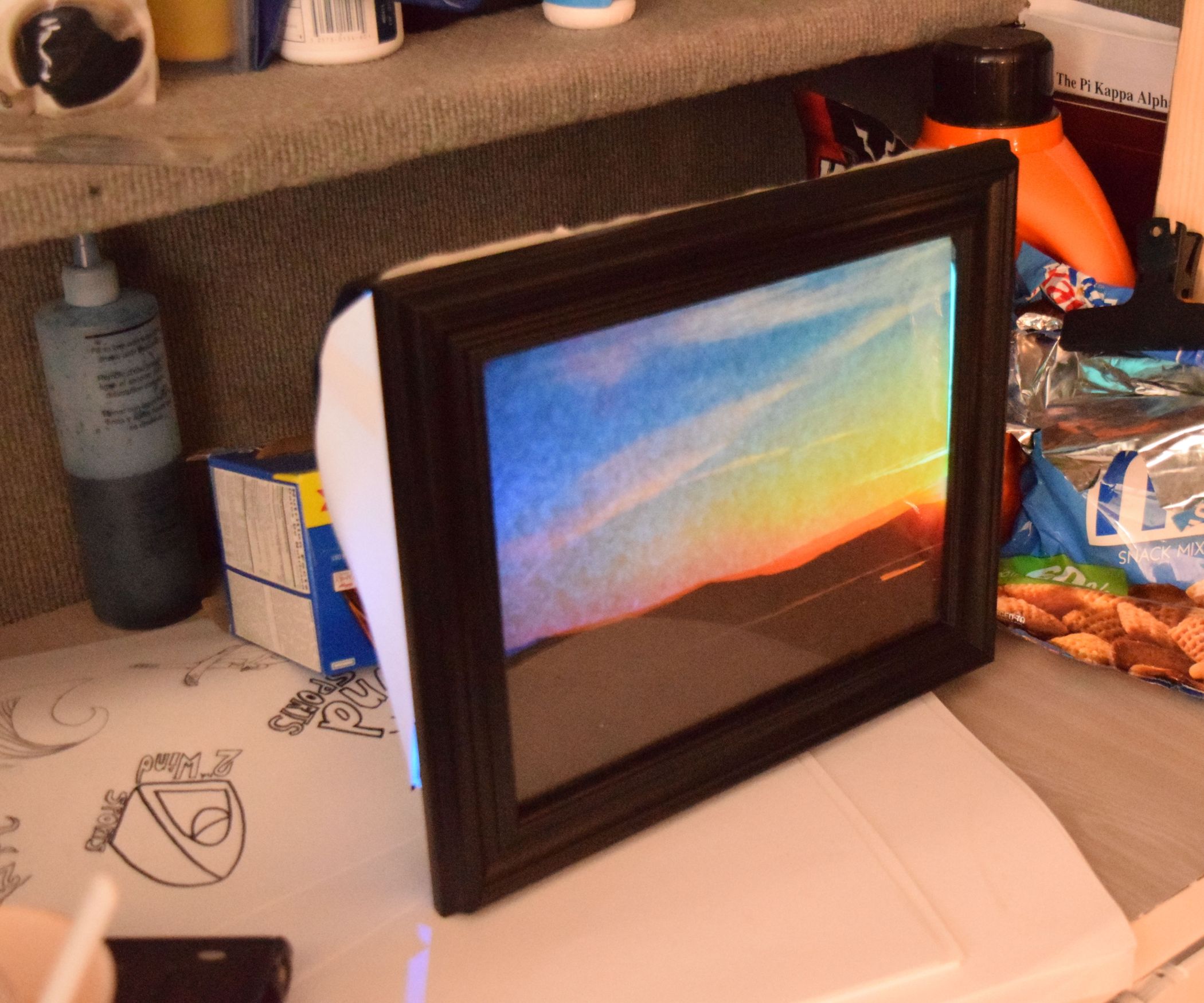 Glowing Picture : 9 Steps - Instructables