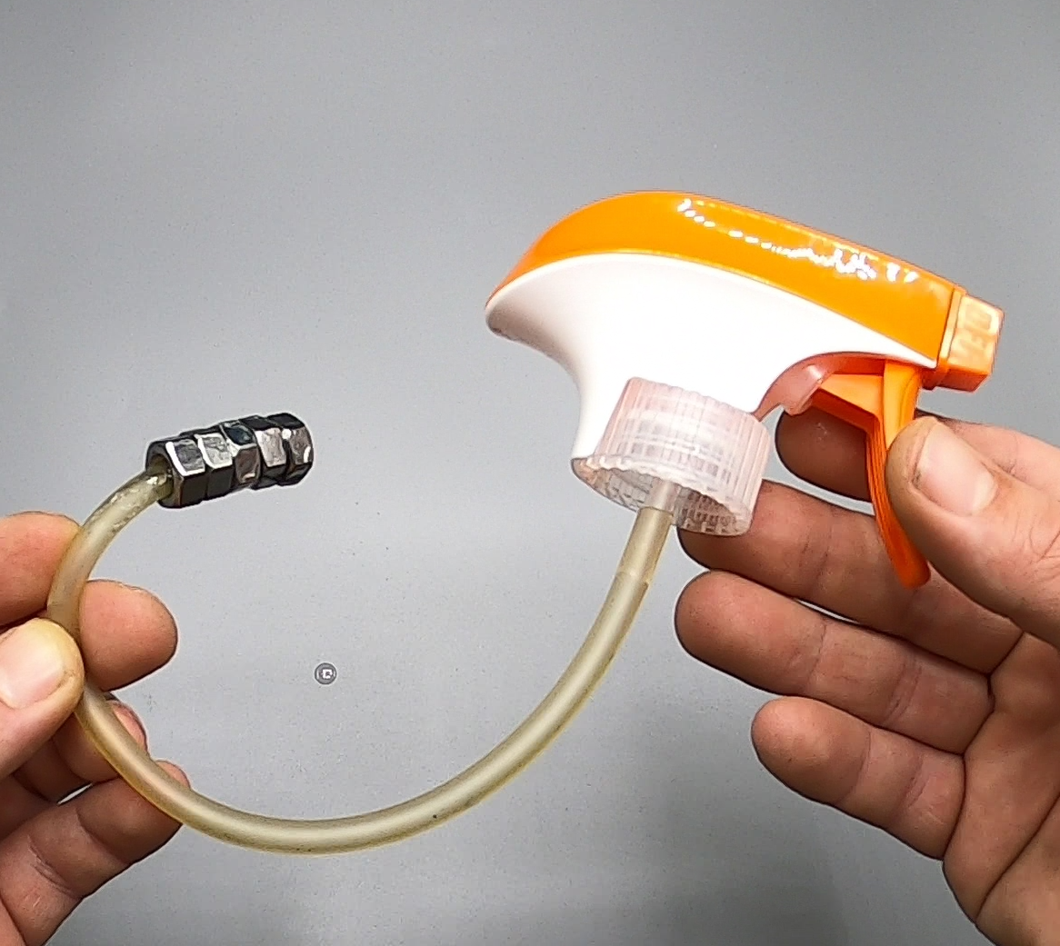 How to Make a Spray Bottle That Works in Any Orientation : 4 Steps ...