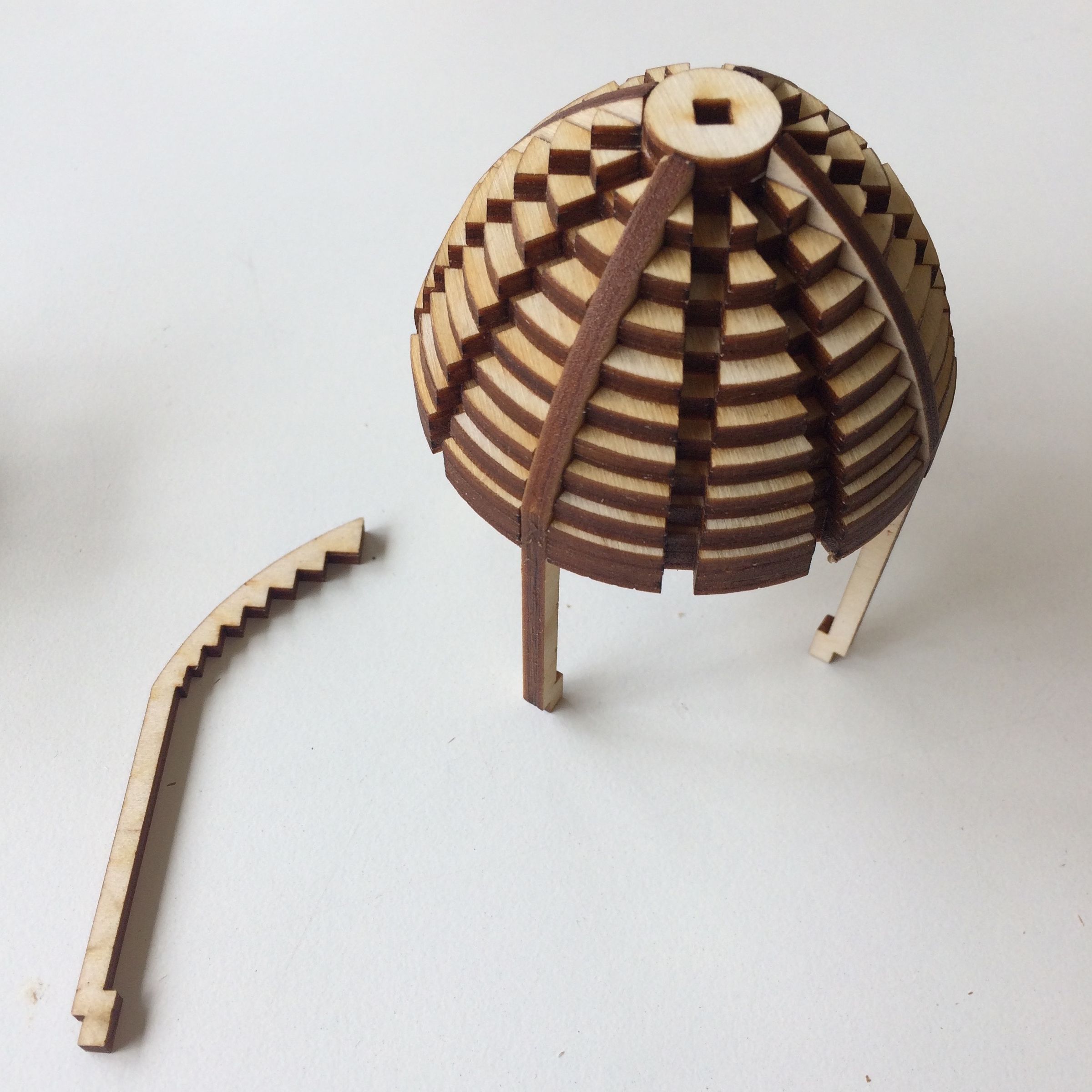 Scheveningen Lighthouse Lamp (Laser-Cut Scale Modeling) : 13 Steps ...