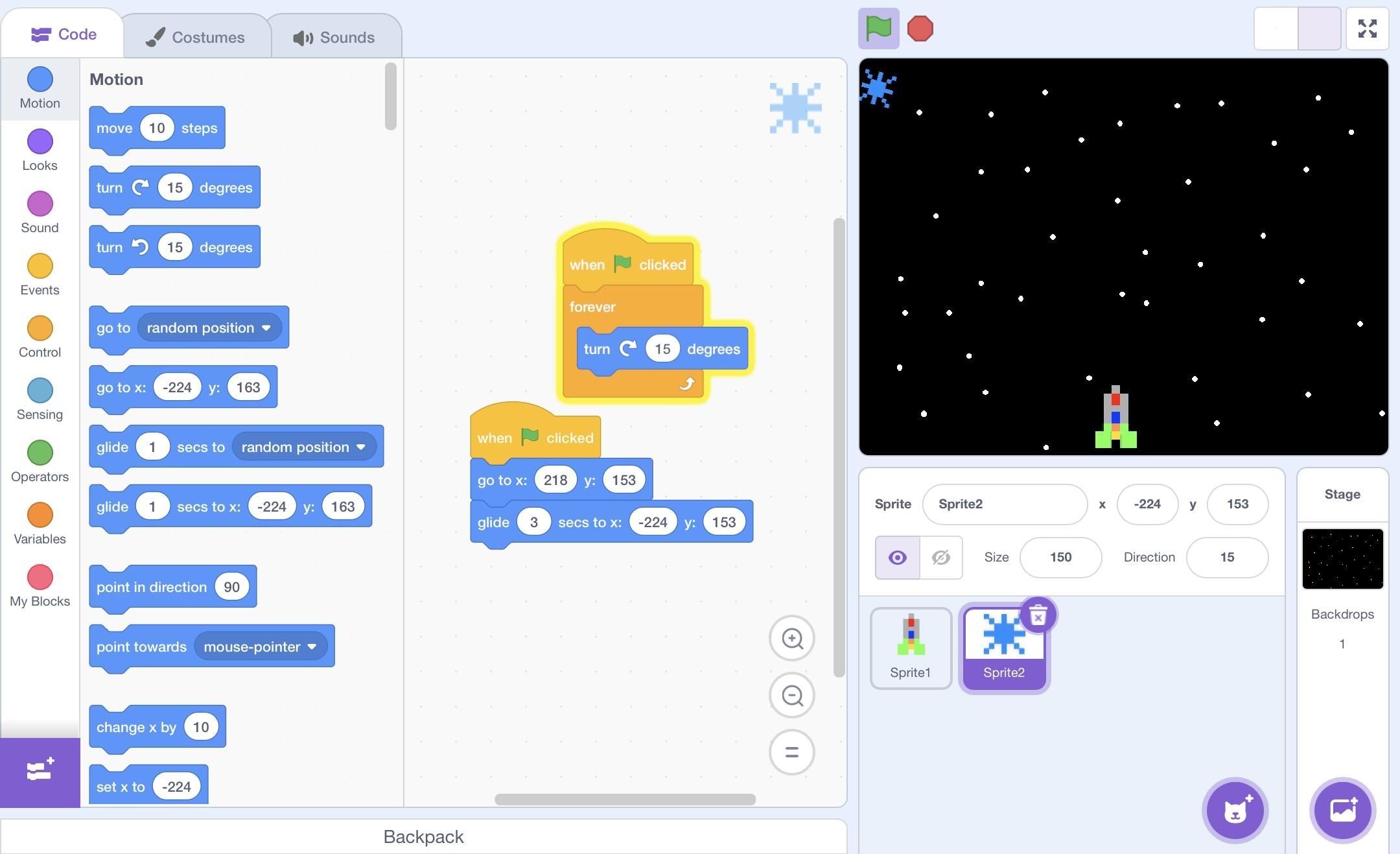 How to Code a Basic Retro Space Shooter on Scratch! : 7 Steps ...