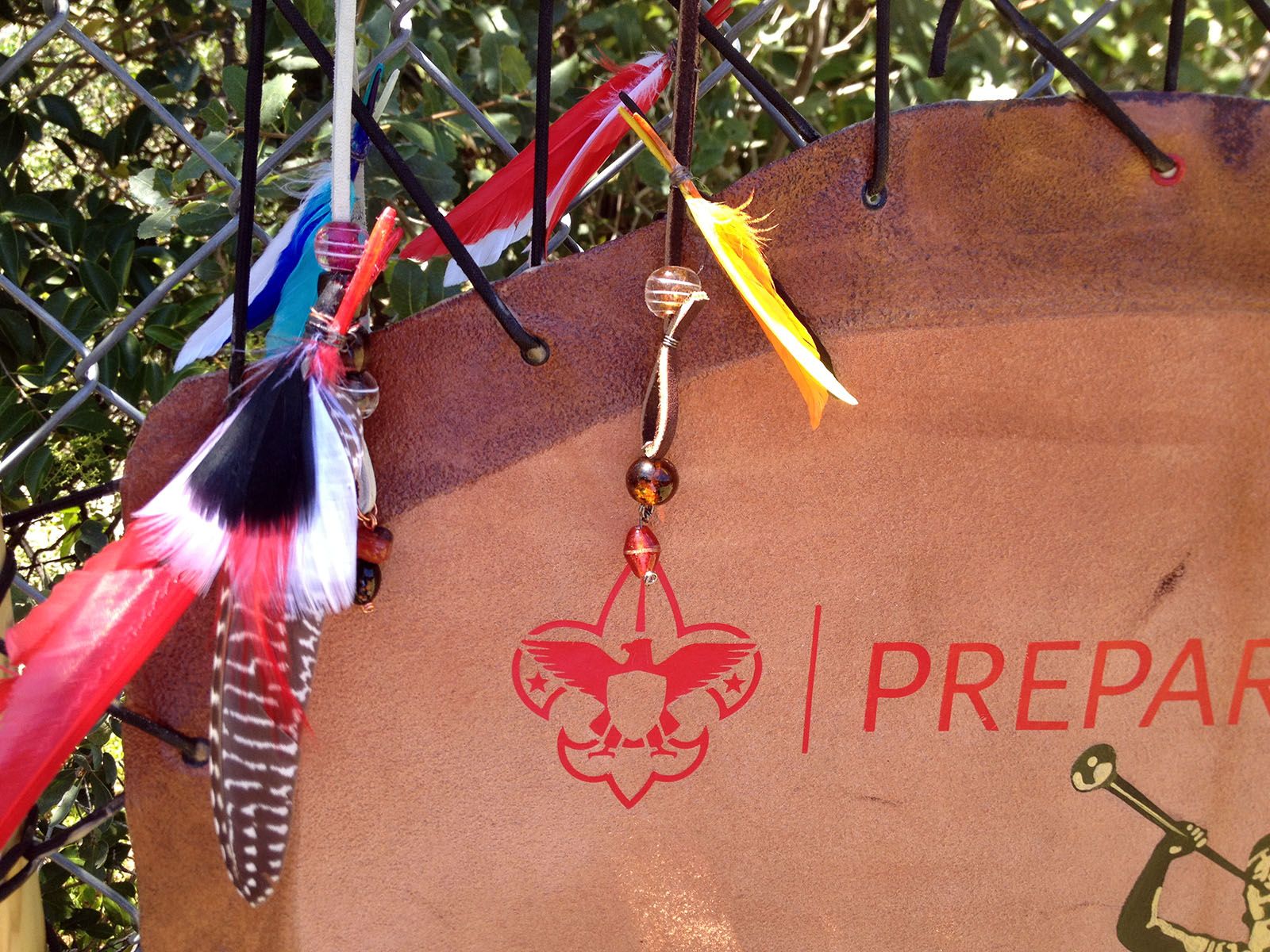 Handmade Boy Scout Troop Flag - Leather & Wood : 4 Steps (with Pictures ...