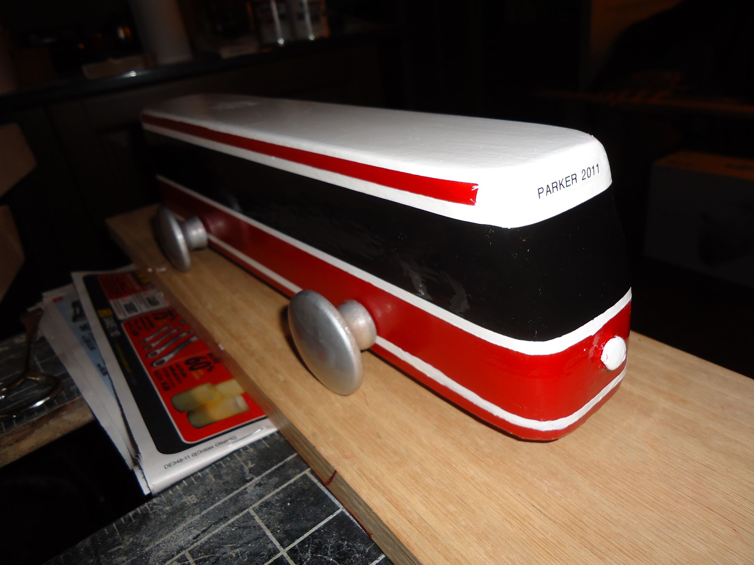 Wooden Streetcar Toy for a City Child : 4 Steps (with Pictures ...