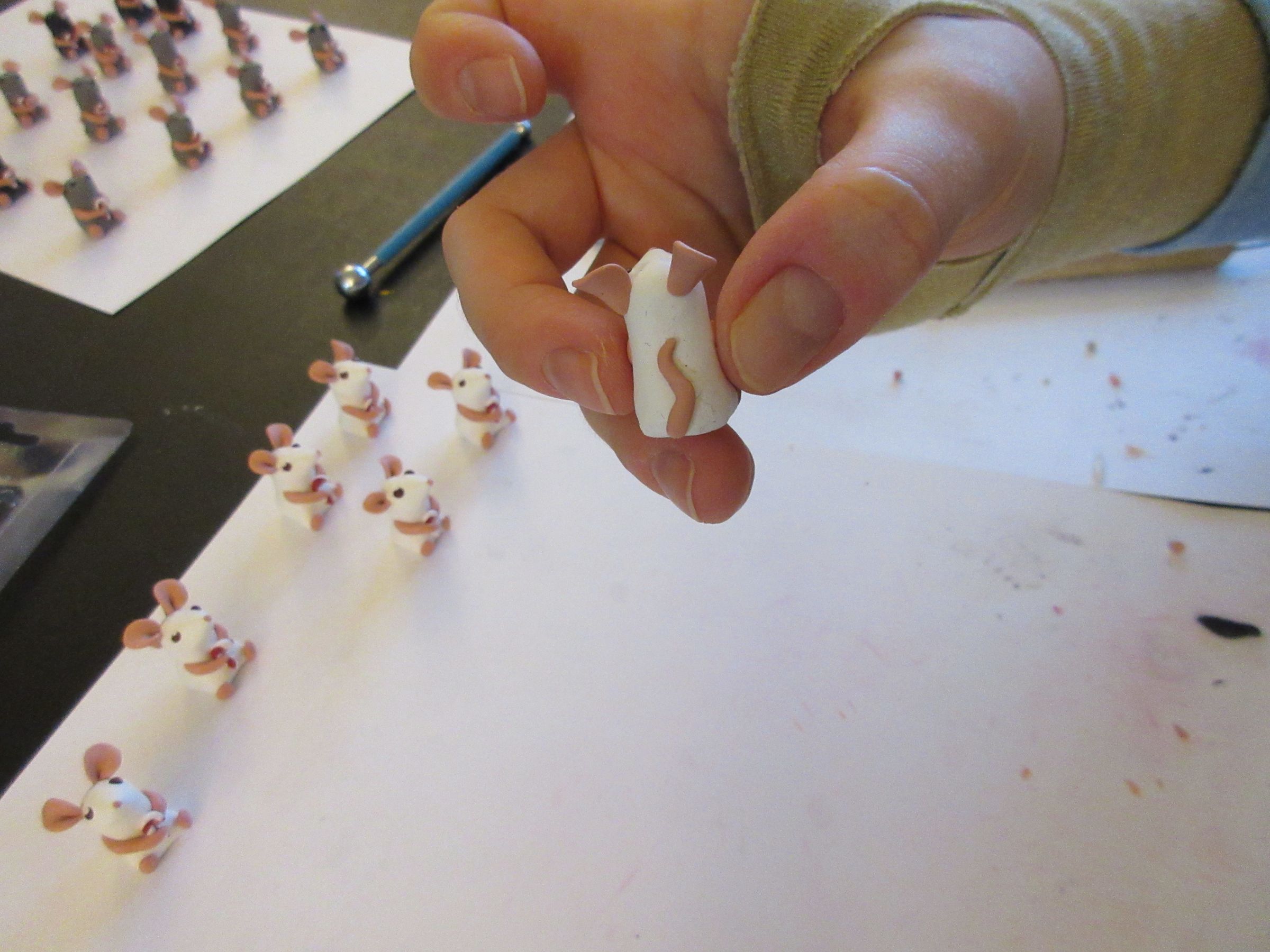 Adorable Polymer Clay Mice : 10 Steps (with Pictures) - Instructables
