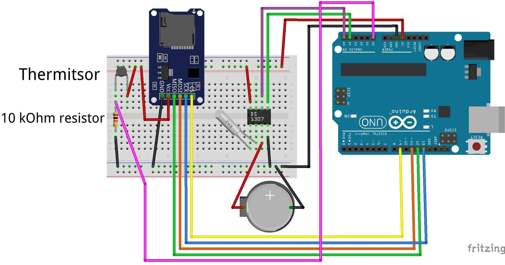 Arduino Data Logging Shield With Real Time Clock Timestamp And Telemetry Sensor Network 9