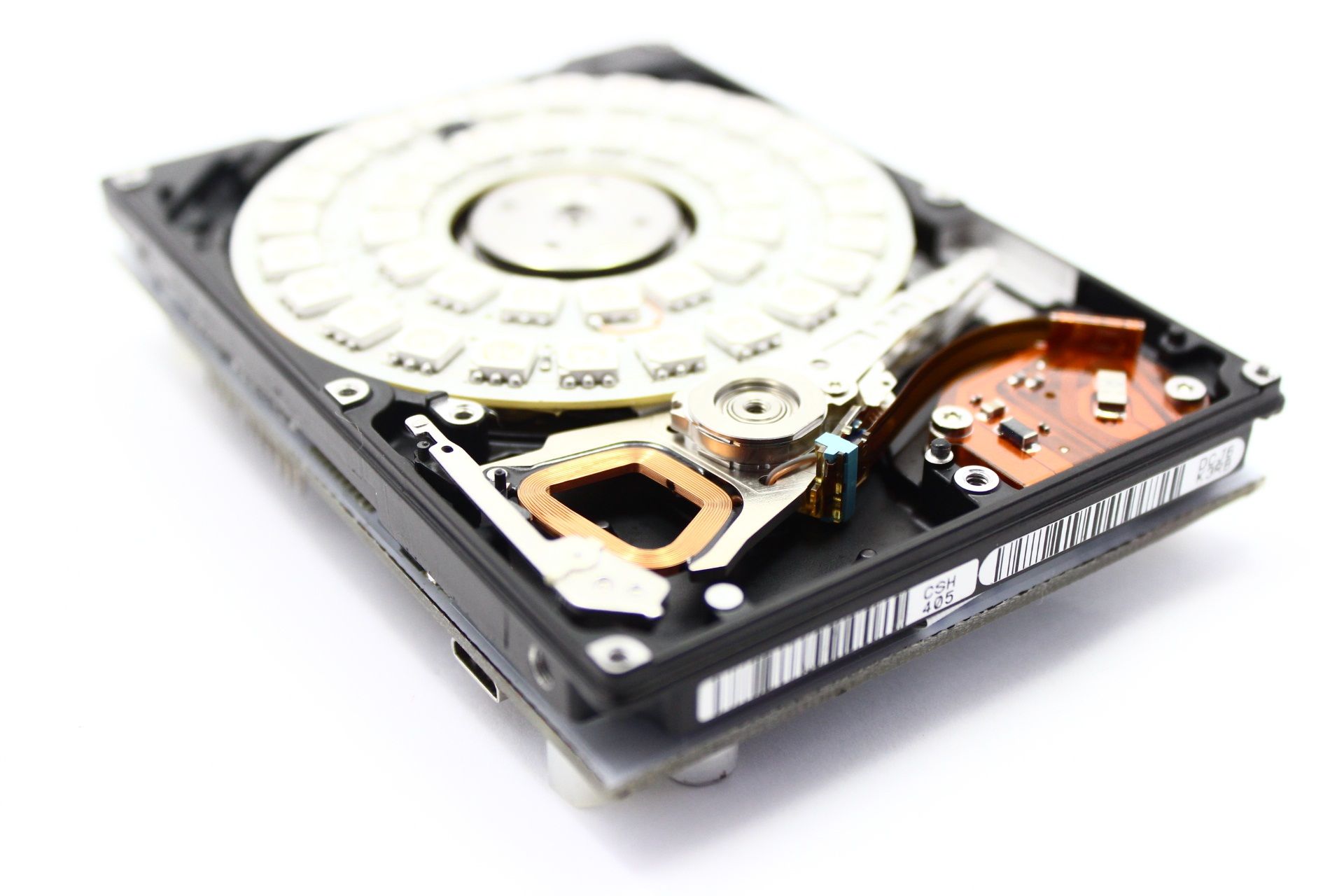 Recycled Hard Drive Clock - FuneLab : 26 Steps (with Pictures ...