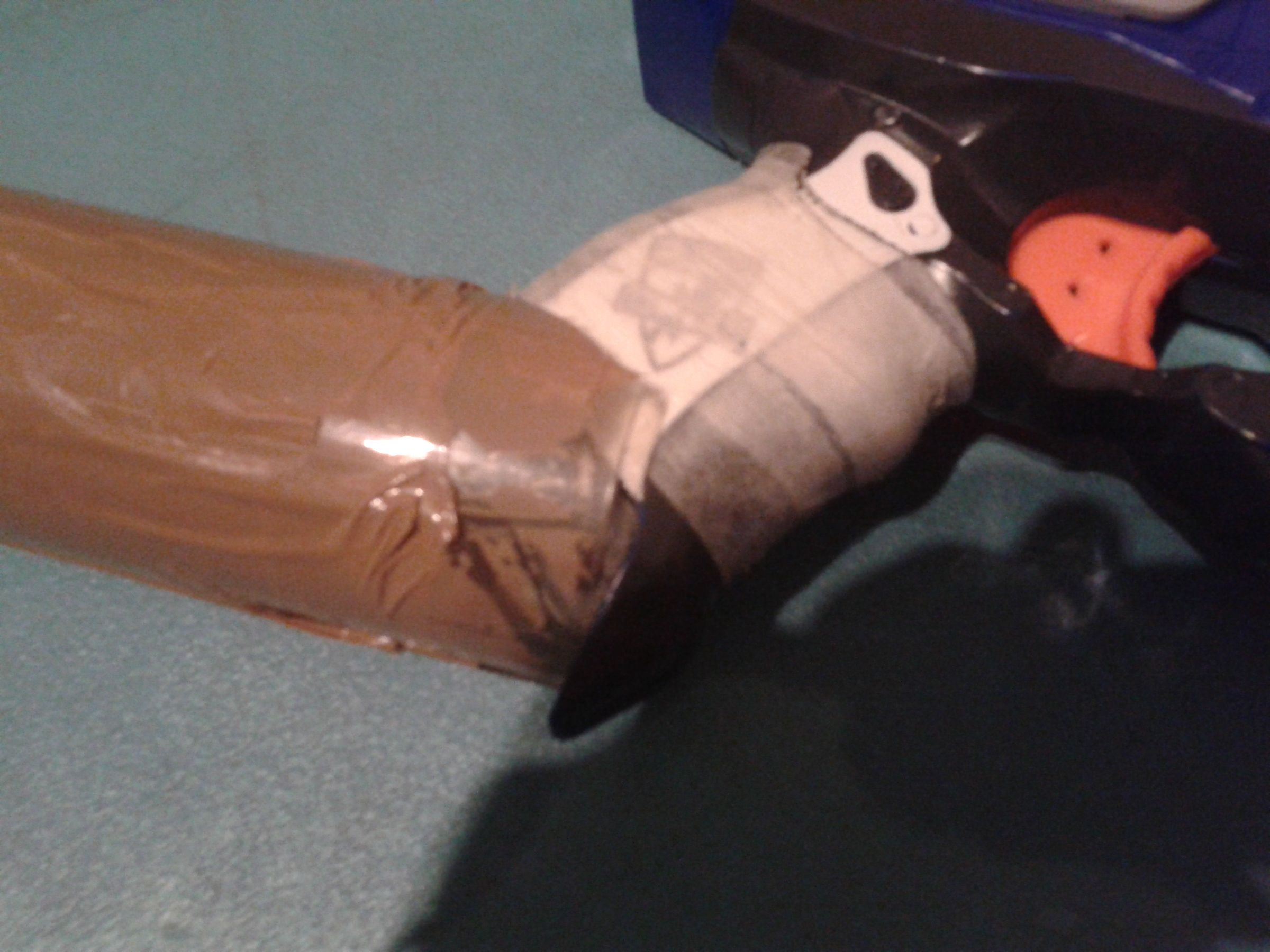 Nerf Strongarm Scrap Stock and Attachment System : 4 Steps - Instructables