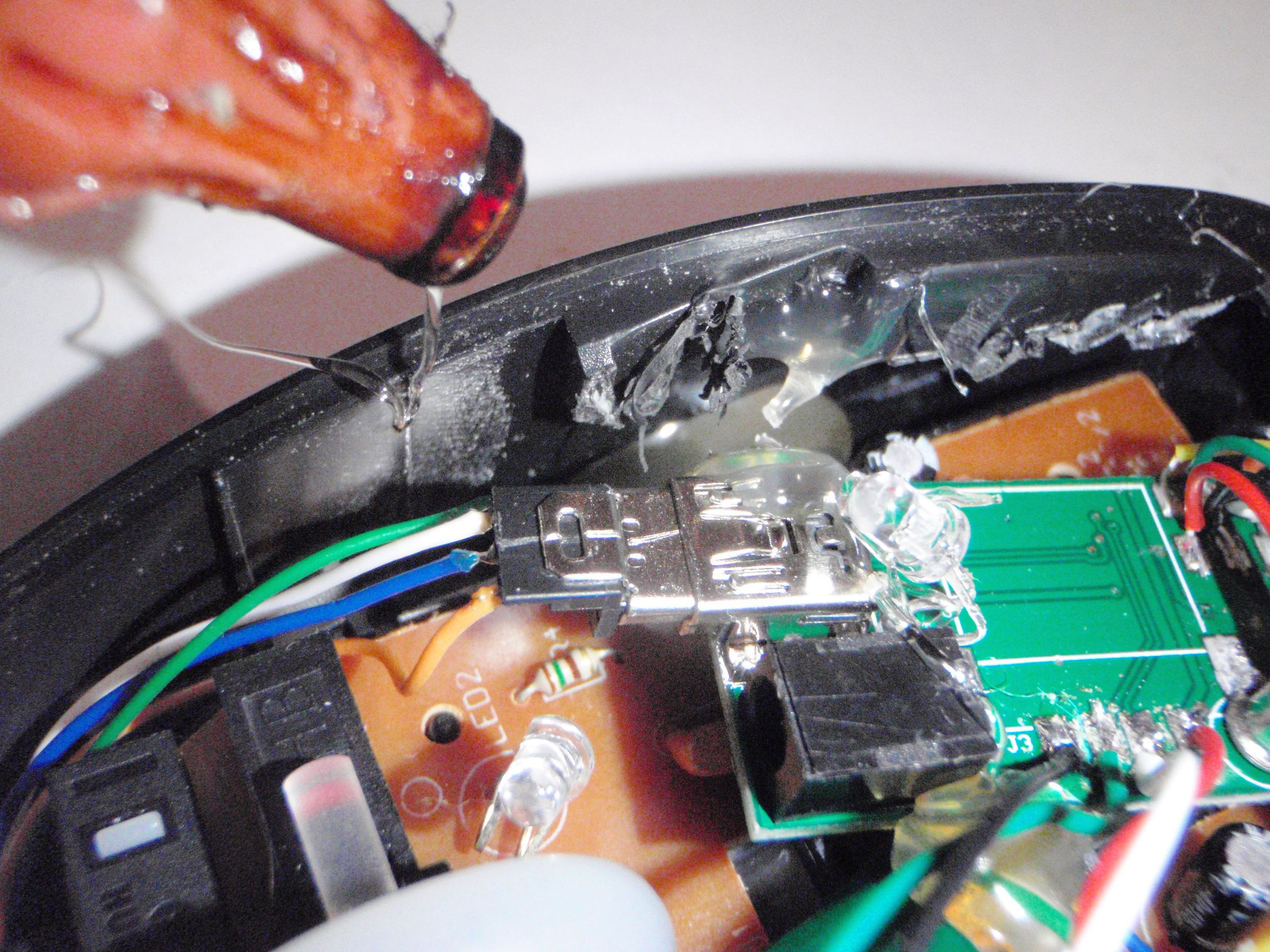 Mouse With USB Port (optional Internal Drive) : 6 Steps (with Pictures ...
