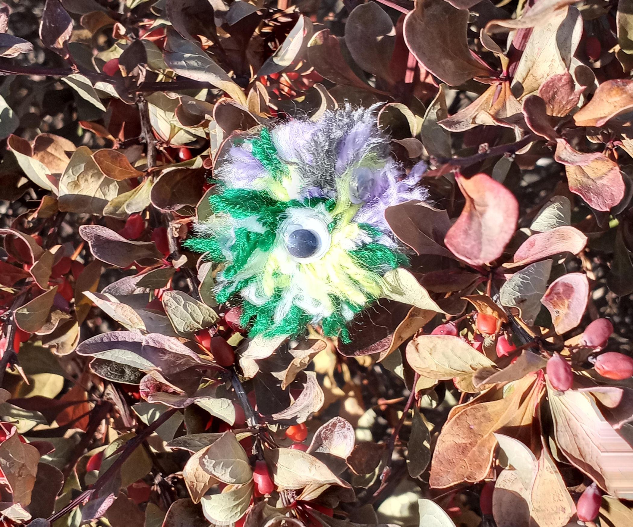 Giant Multi-Colored Fuzz Ball : 7 Steps (with Pictures) - Instructables
