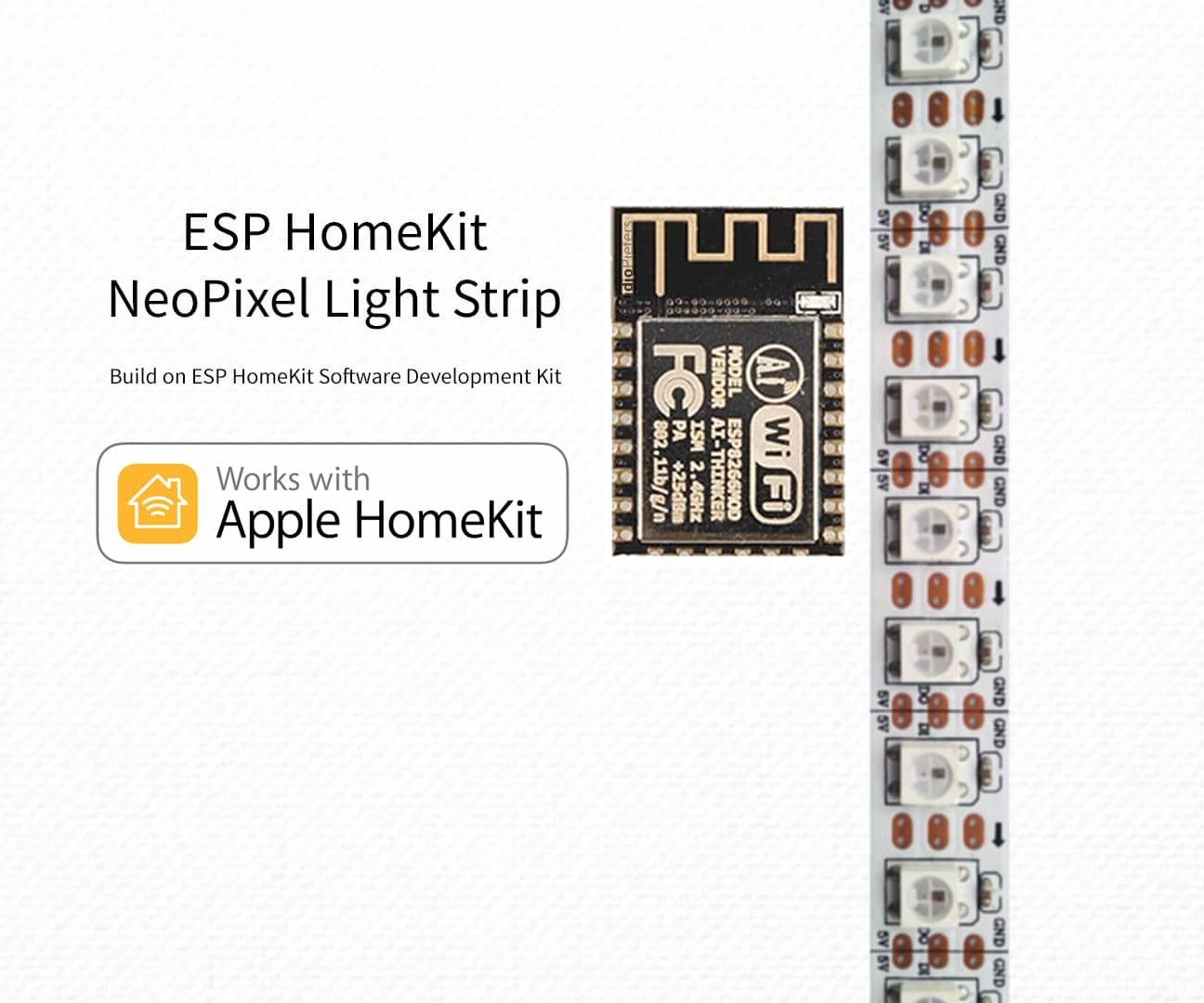 ESP8266 – HomeKit NeoPixel Light Strip : 6 Steps - Instructables
