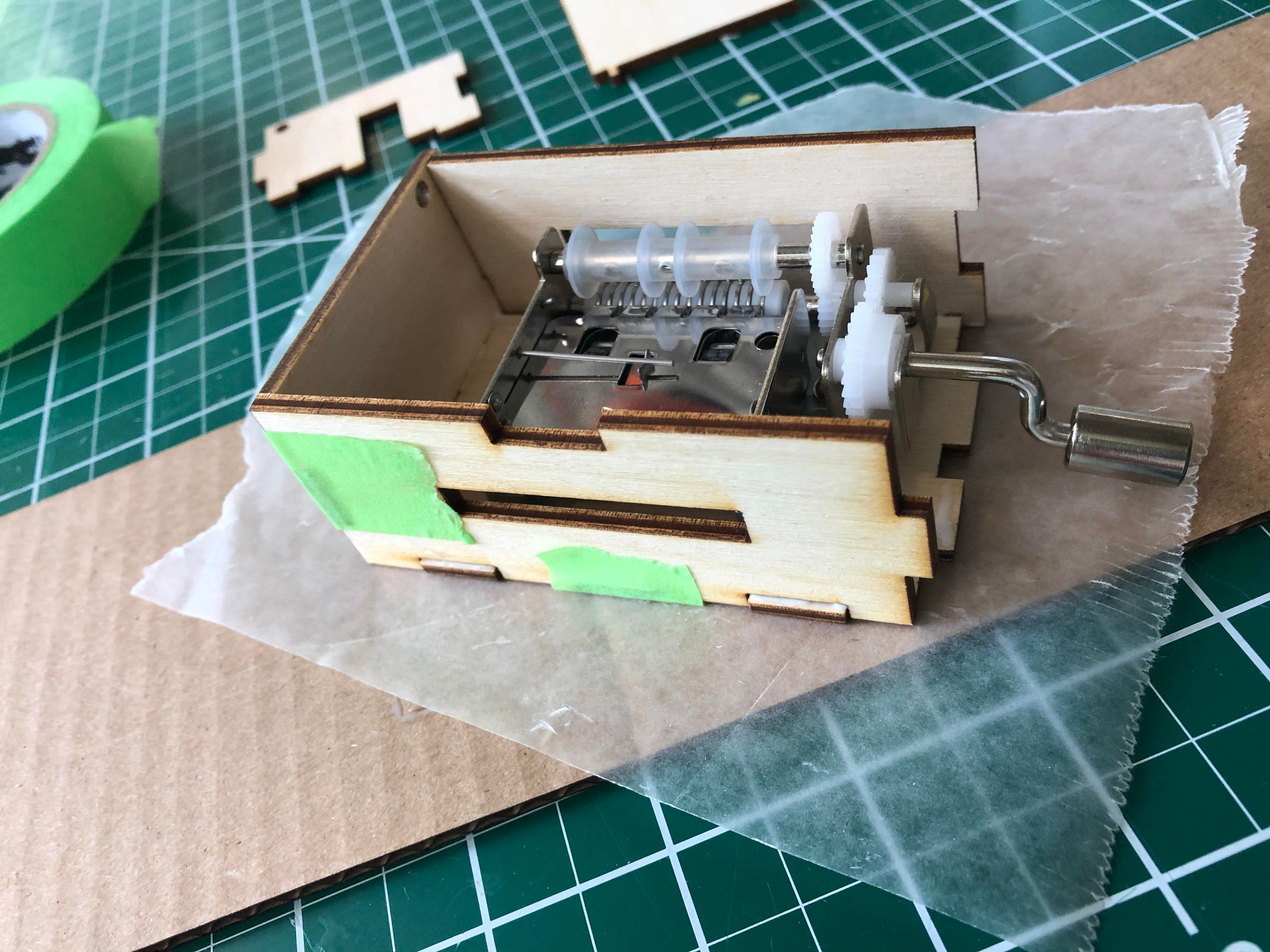 Laser Cut Music Box for Custom Composition : 6 Steps - Instructables