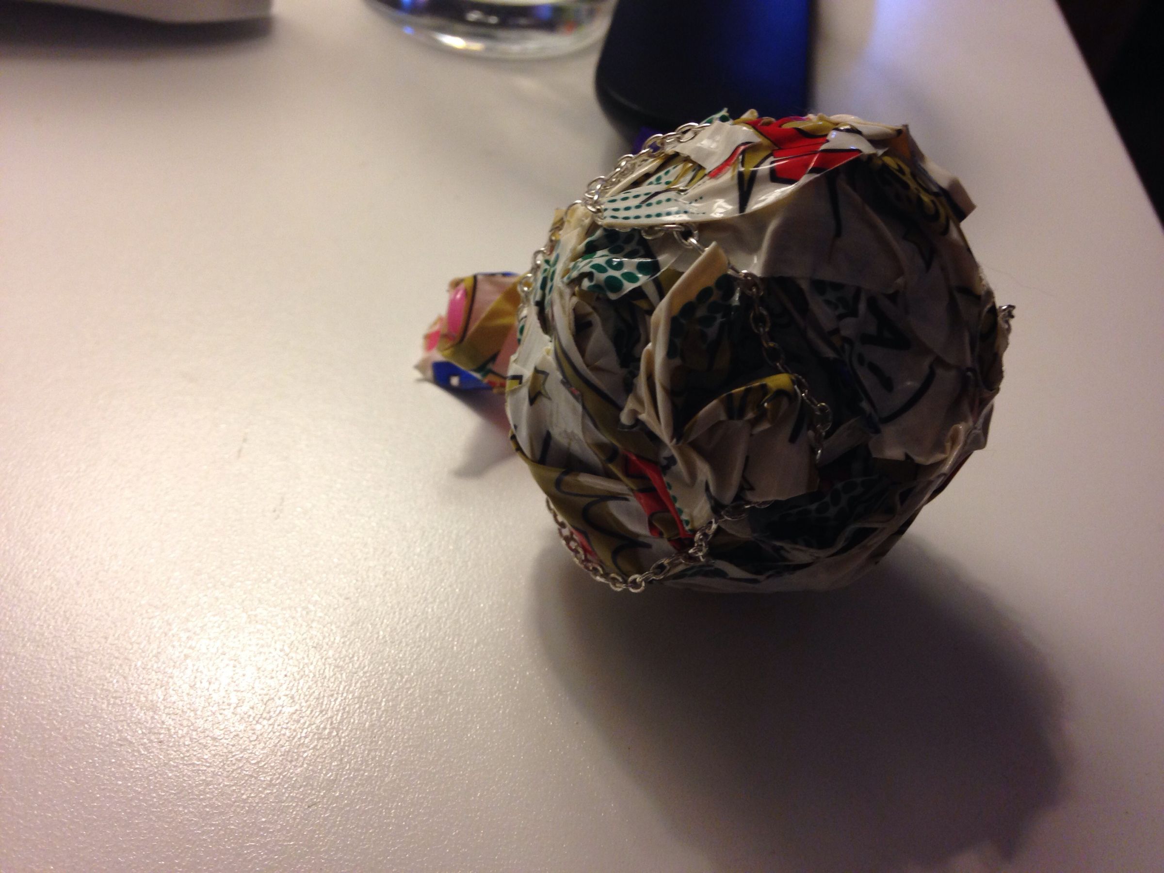 Chain Duct Tape Rose Clip : 4 Steps - Instructables