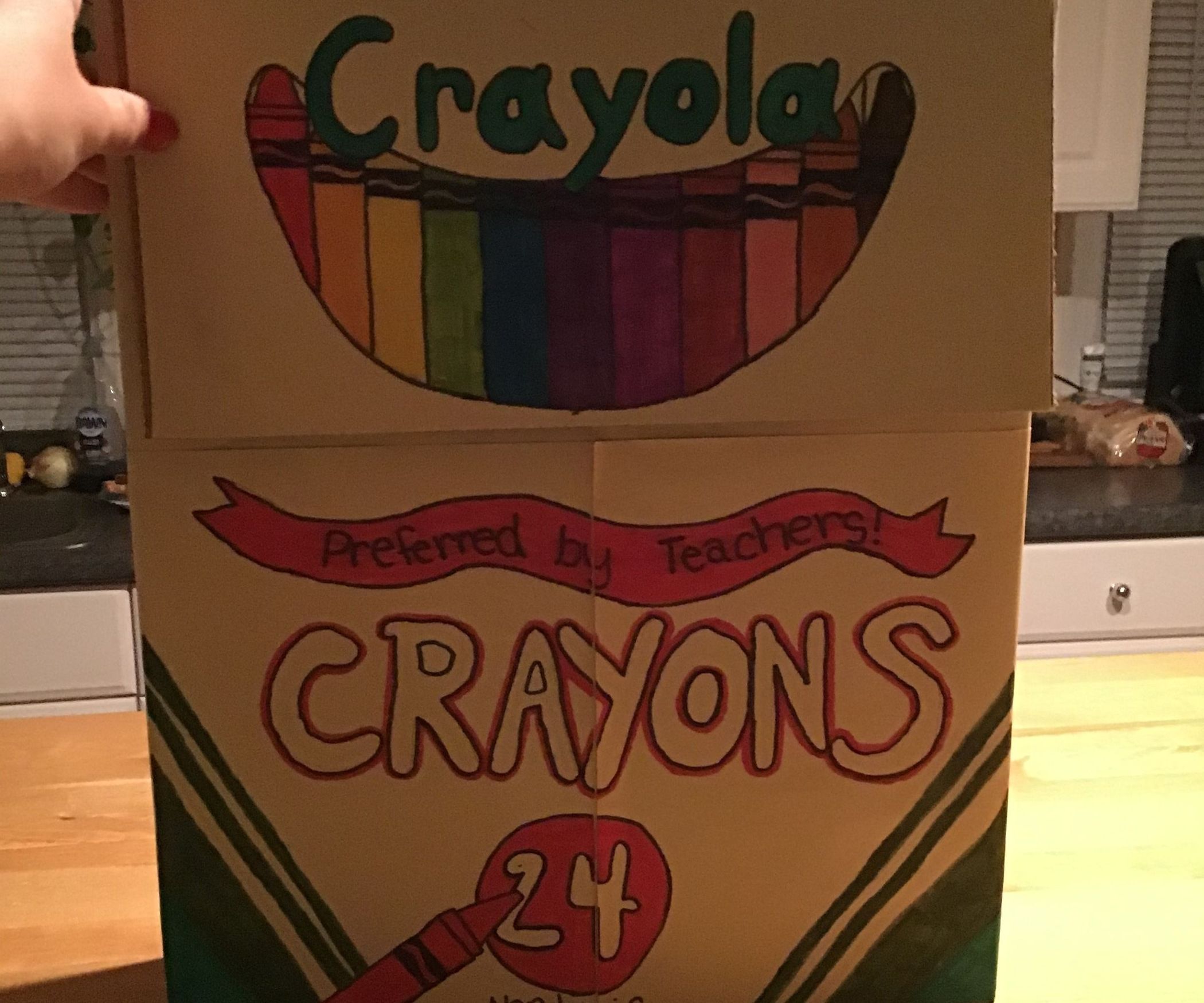 Super Sized Crayon Storage Box : 5 Steps - Instructables