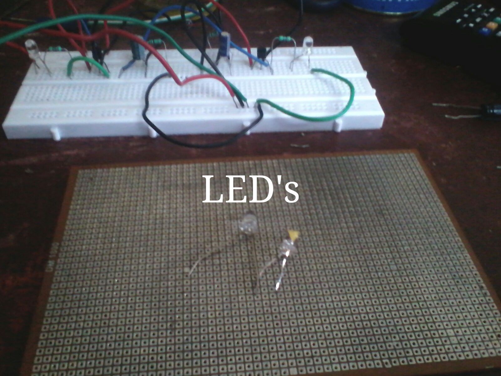 Simple Two Transistor Dual LED Flasher : 3 Steps - Instructables