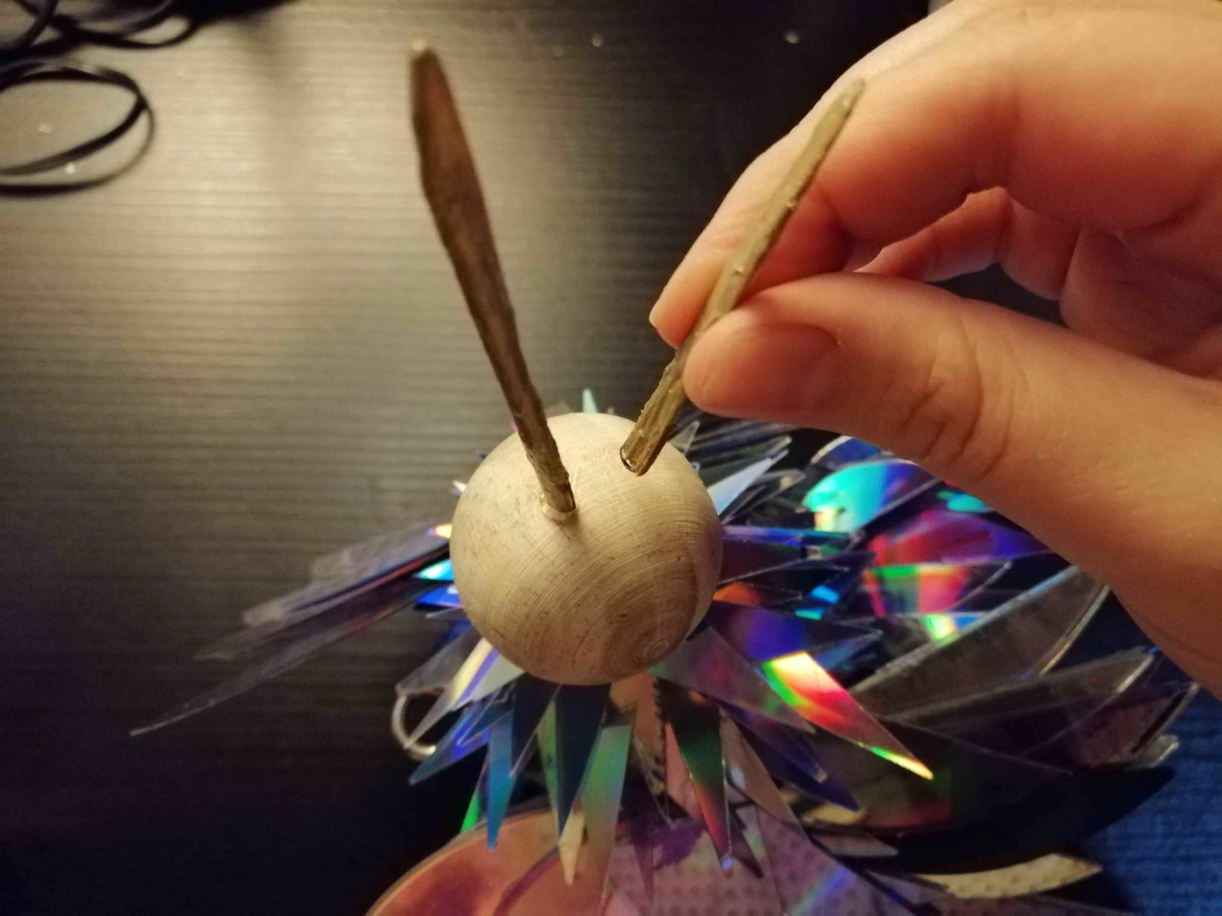 Broken CD Bird : 12 Steps (with Pictures) - Instructables