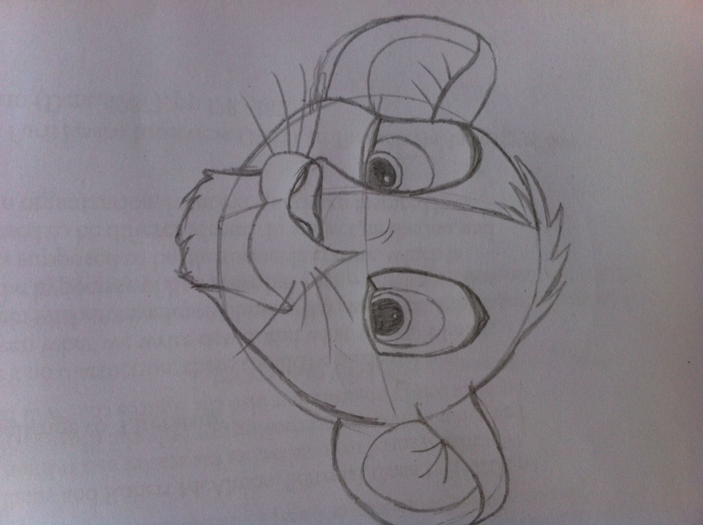 Simba Drawing Step By Step Art Of Drawing (@art.of.drawing3) Cómo