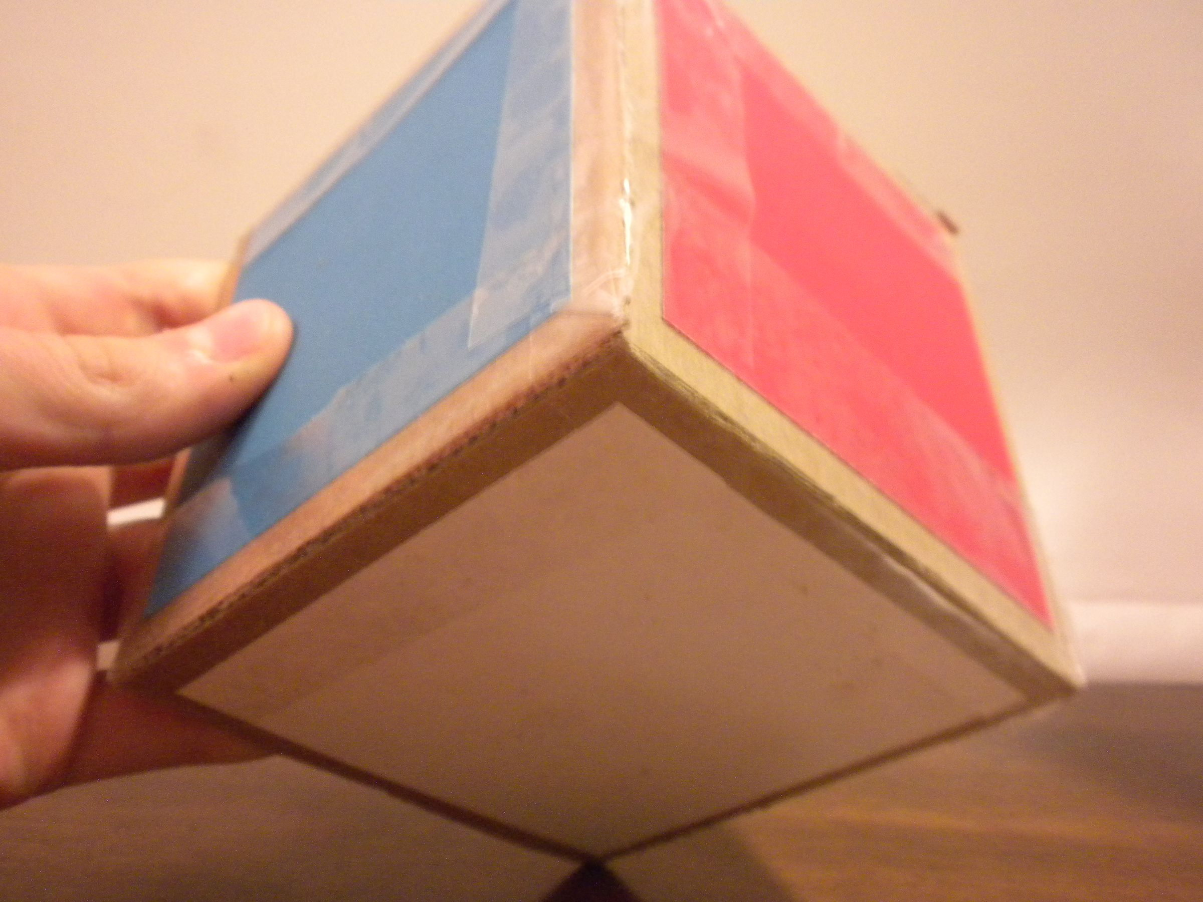Build a Fully Functional 1x2x2 Rubik's Cube Out of Cardboard : 11 Steps ...