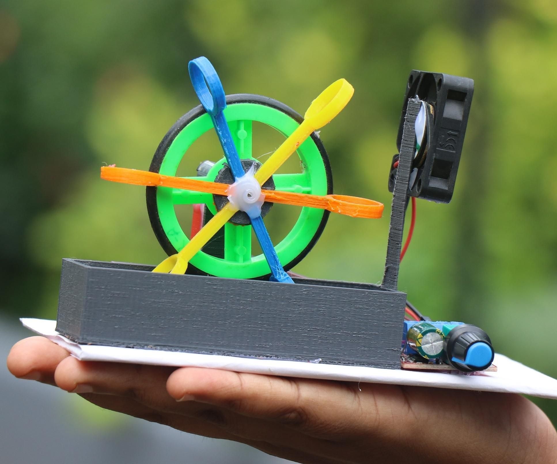How to Make Mini 3D Printed Bubble Blower Machine With Bubble Control : 6 Steps (with Pictures ...