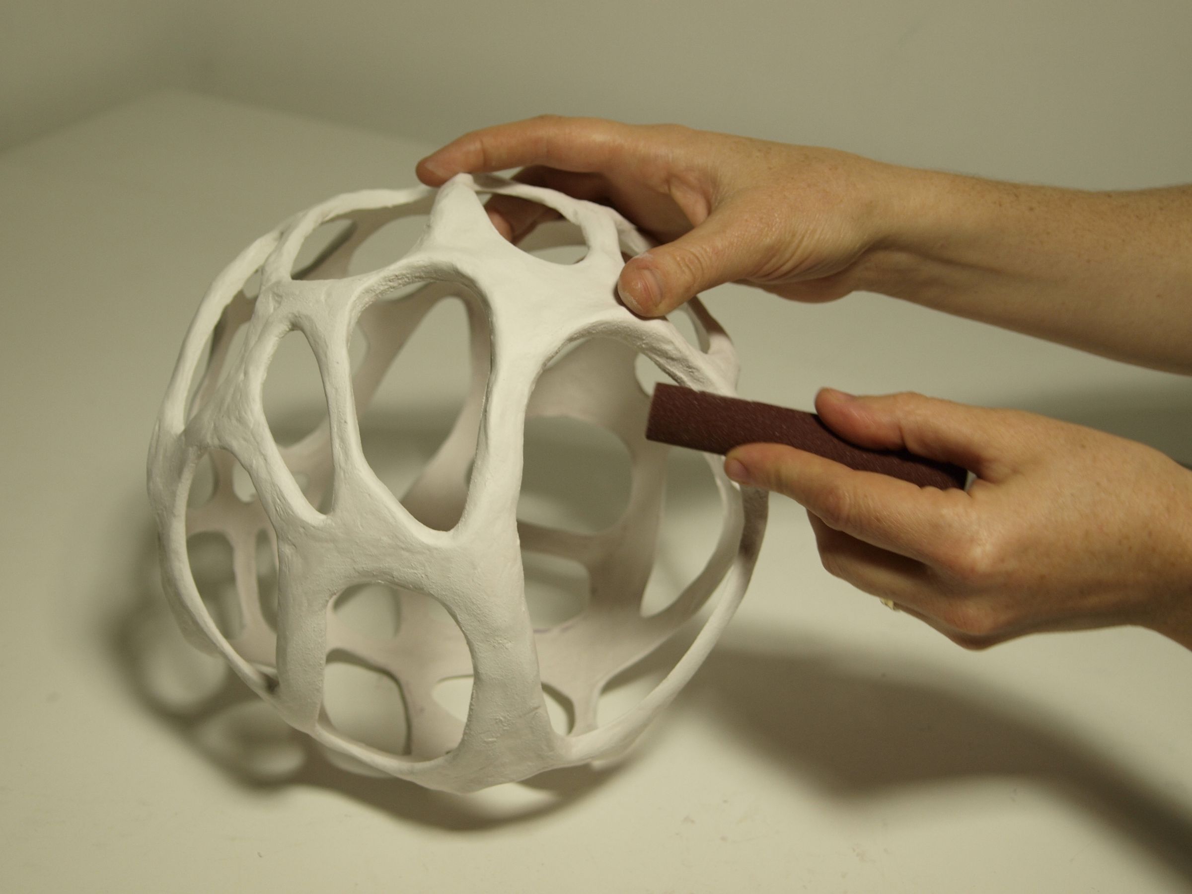 DIY Cellular Organic Lampshade Without a 3D Printer : 4 Steps (with ...