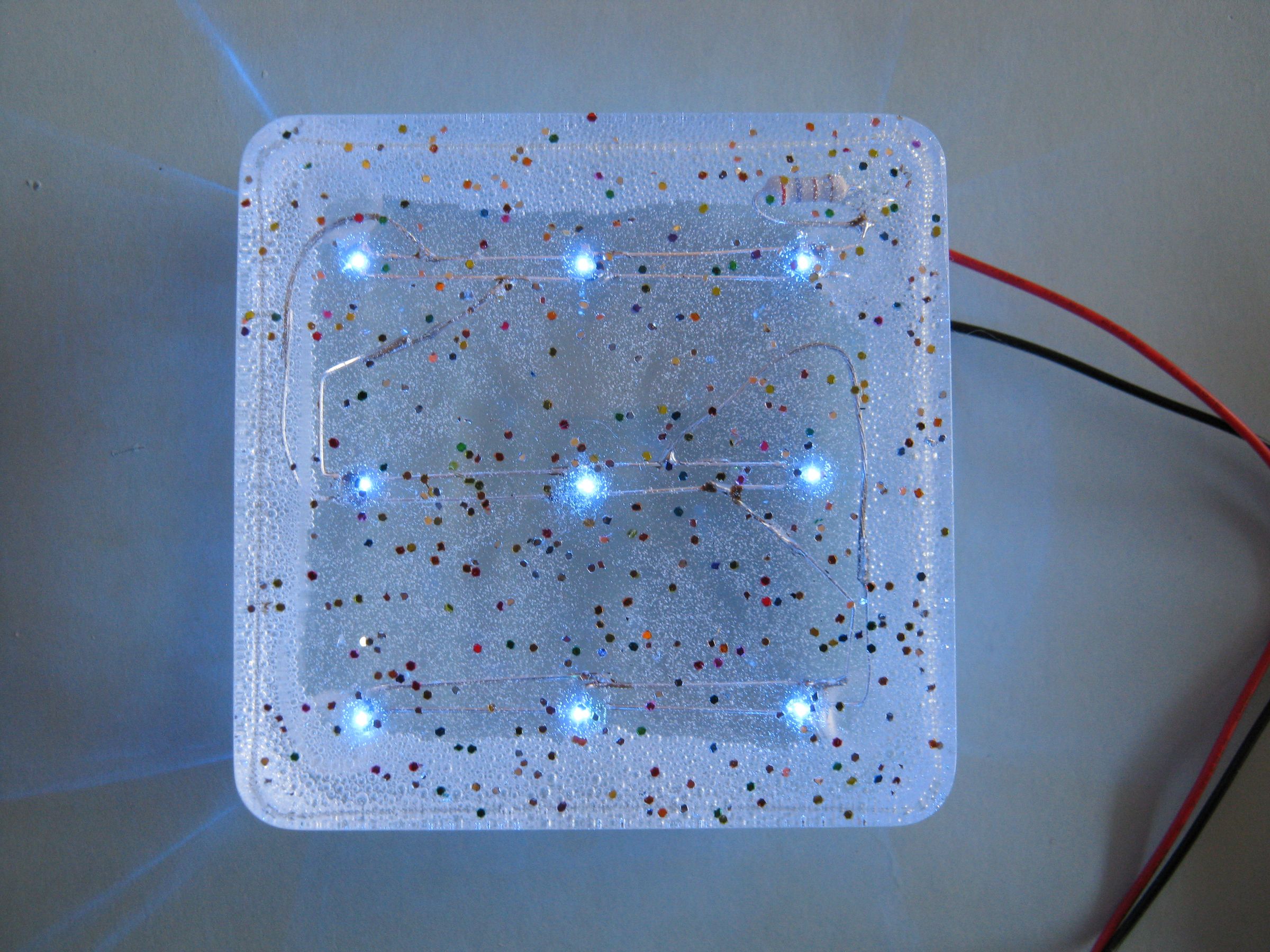 Rainbow LED Paperweight : 10 Steps (with Pictures) - Instructables