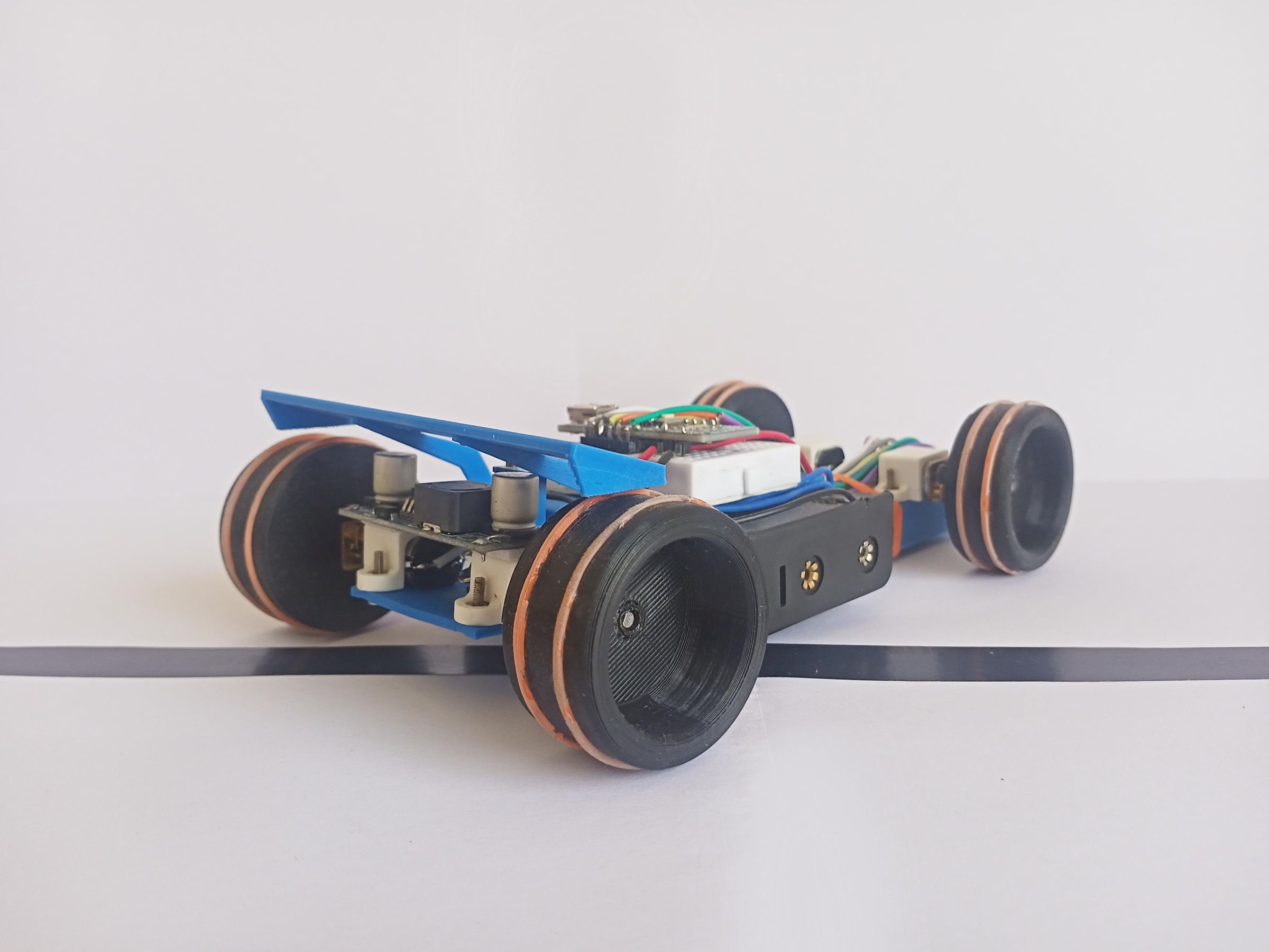 4 Wheel Drive Line Follower Robot : 37 Steps (with Pictures ...