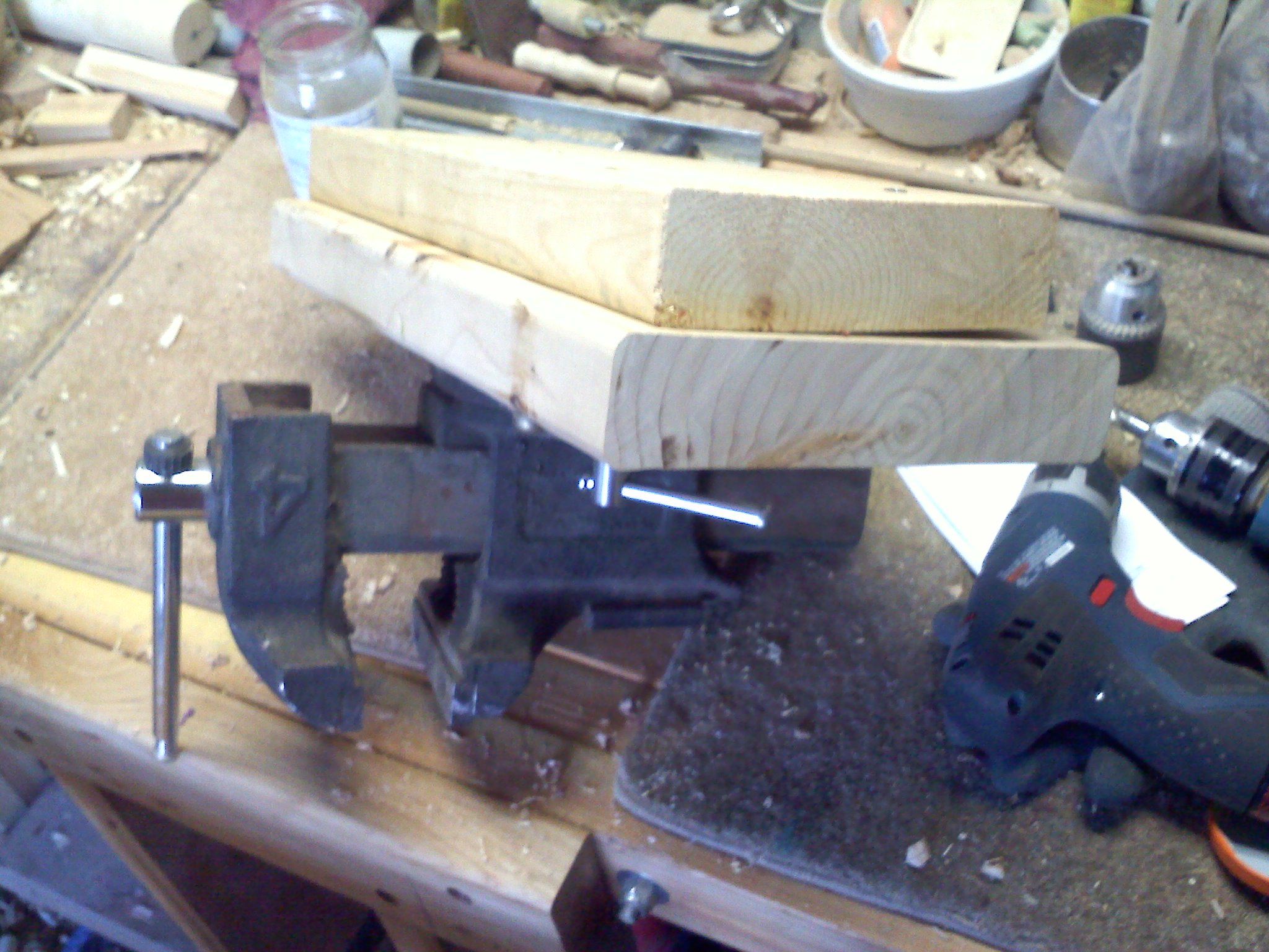Leg Vise (Threadless) : 10 Steps (with Pictures) - Instructables