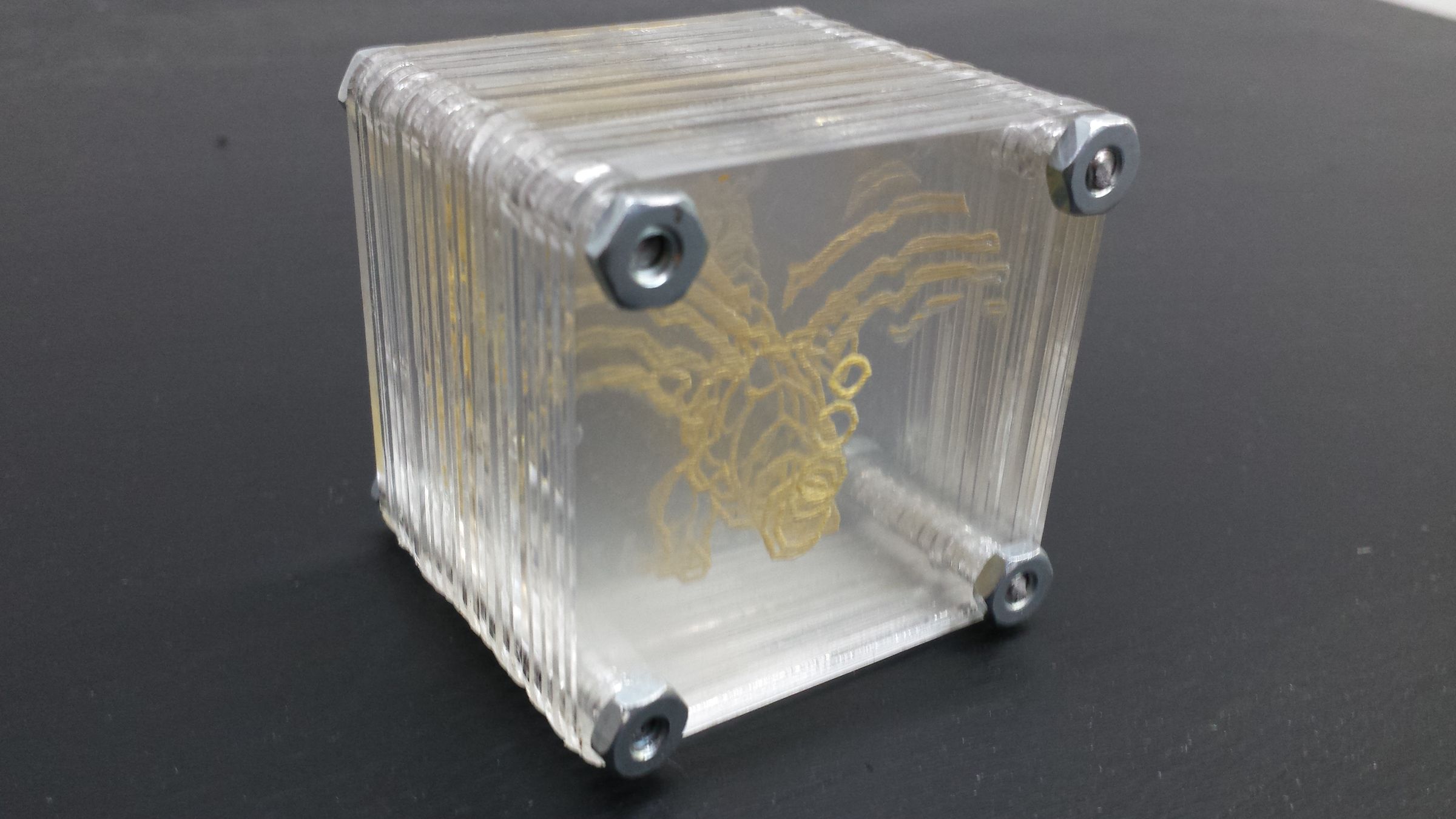 Cubic Hologram Lamp : 11 Steps (with Pictures) - Instructables