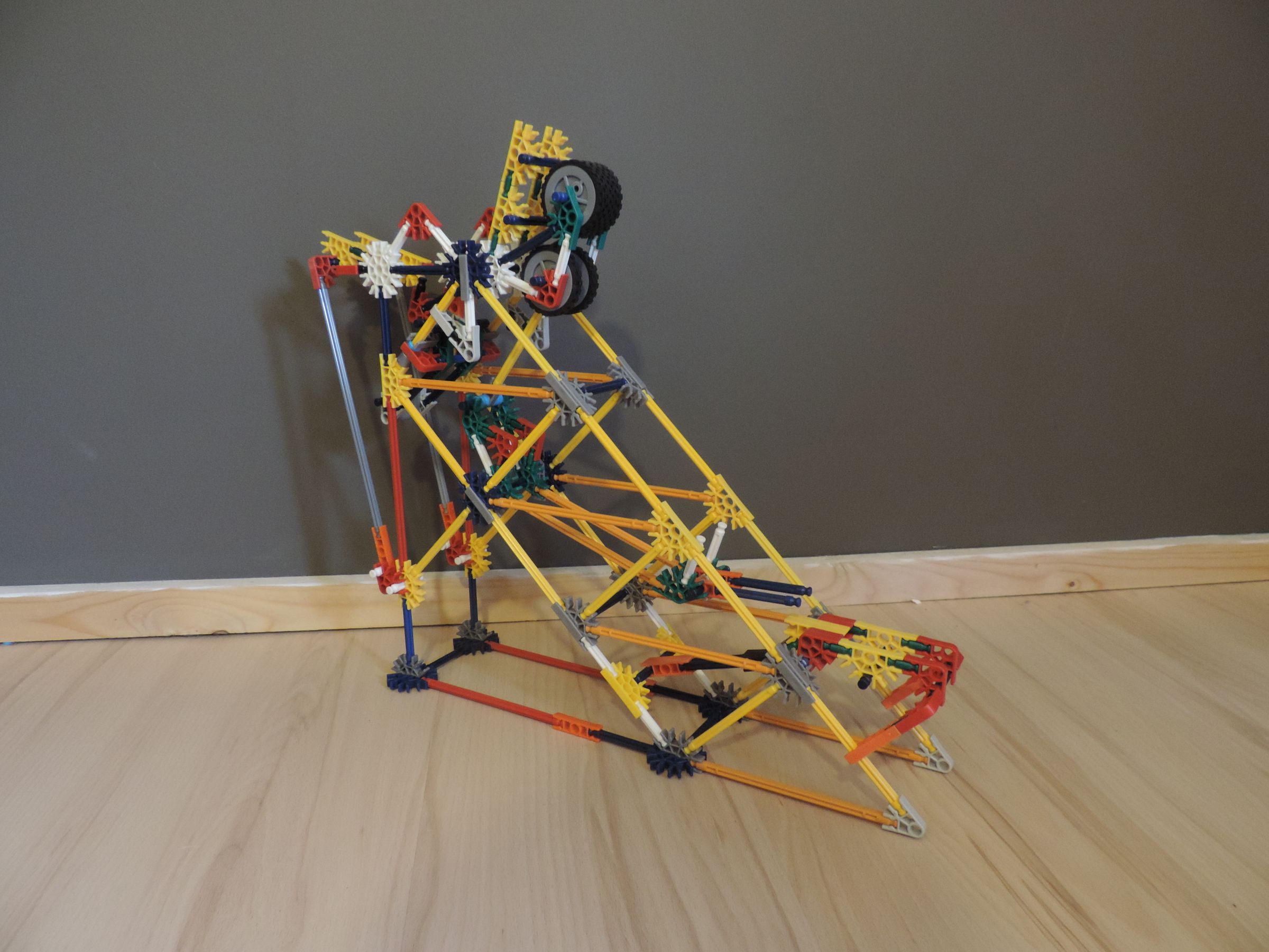 Knex Ball Machine Element: Trigger Arm : 7 Steps - Instructables