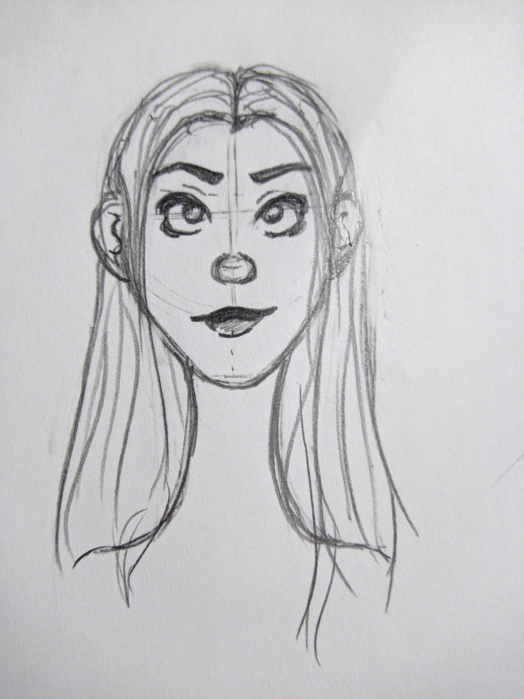 Drawing a Female Bust for Beginners : 12 Steps - Instructables