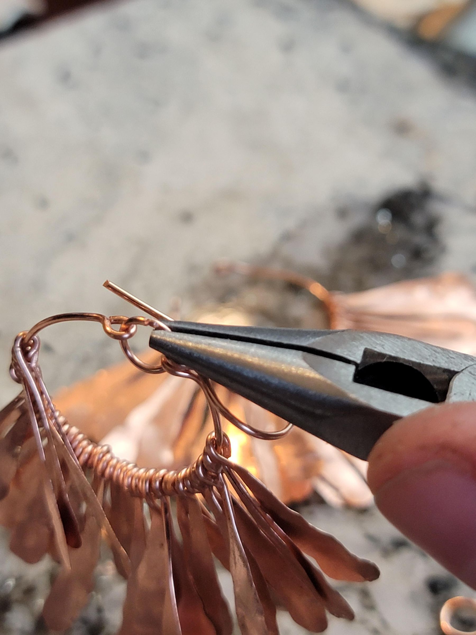 Hammered Wire Earrings : 11 Steps (with Pictures) - Instructables
