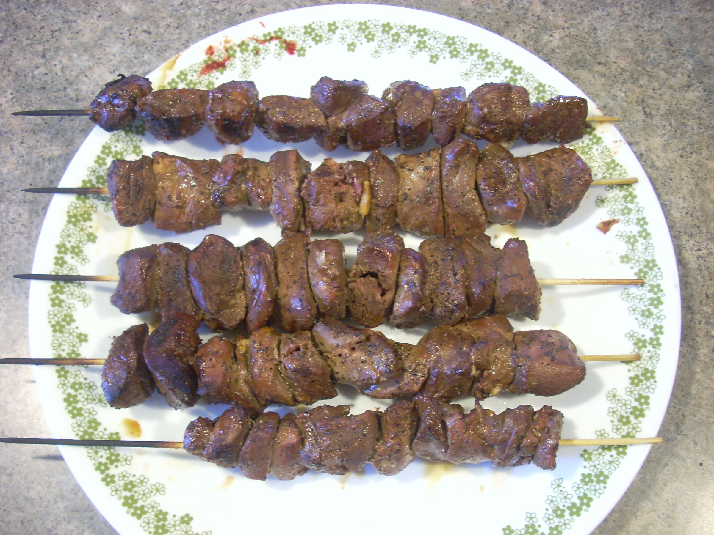Preparing and Cooking Garlic Duck Skewers : 7 Steps (with Pictures ...