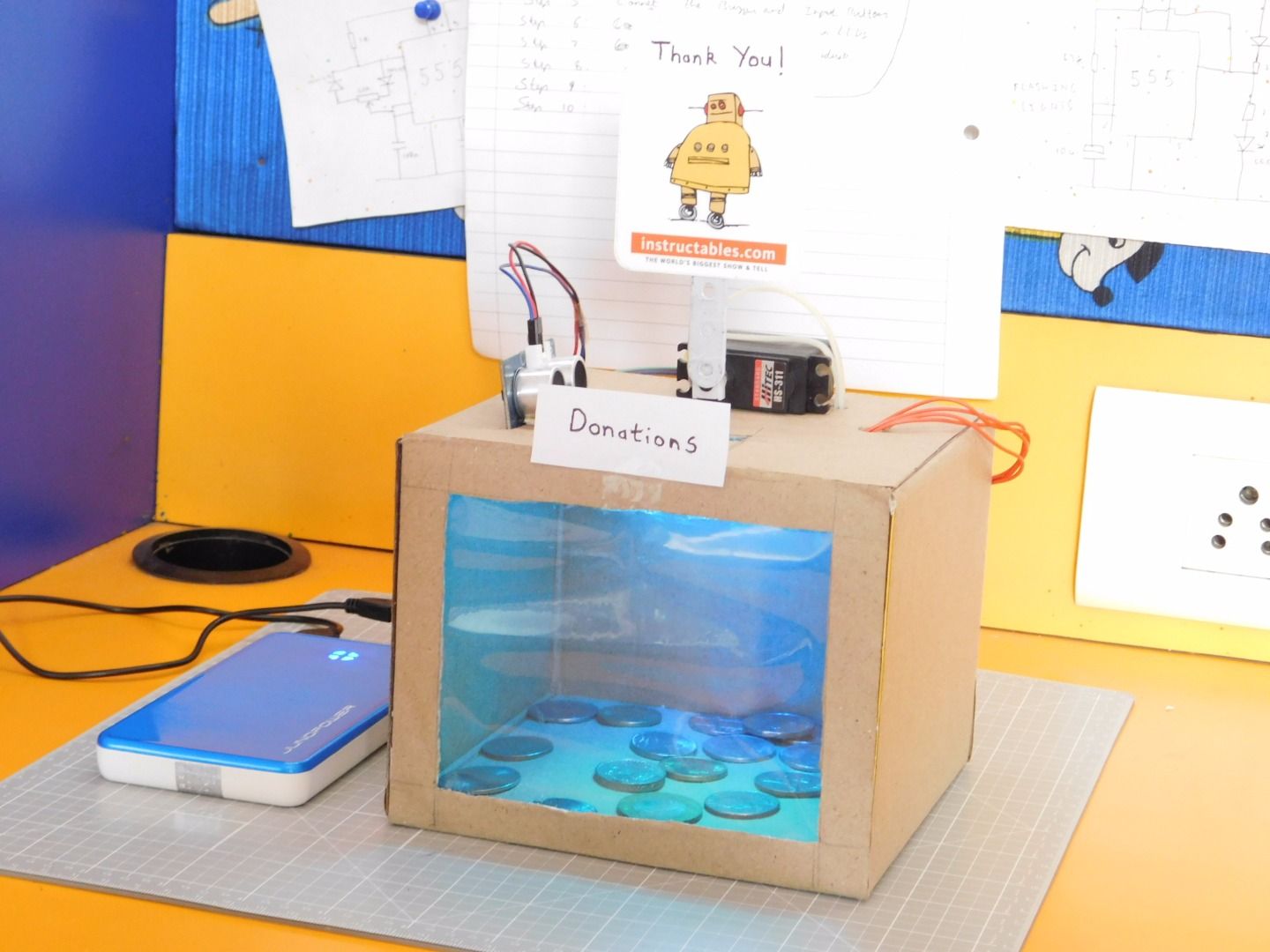 The Interactive Donation Box : 12 Steps (with Pictures) - Instructables