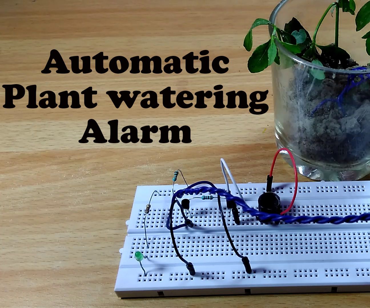 Automatic Plant Watering Alarm - Instructables