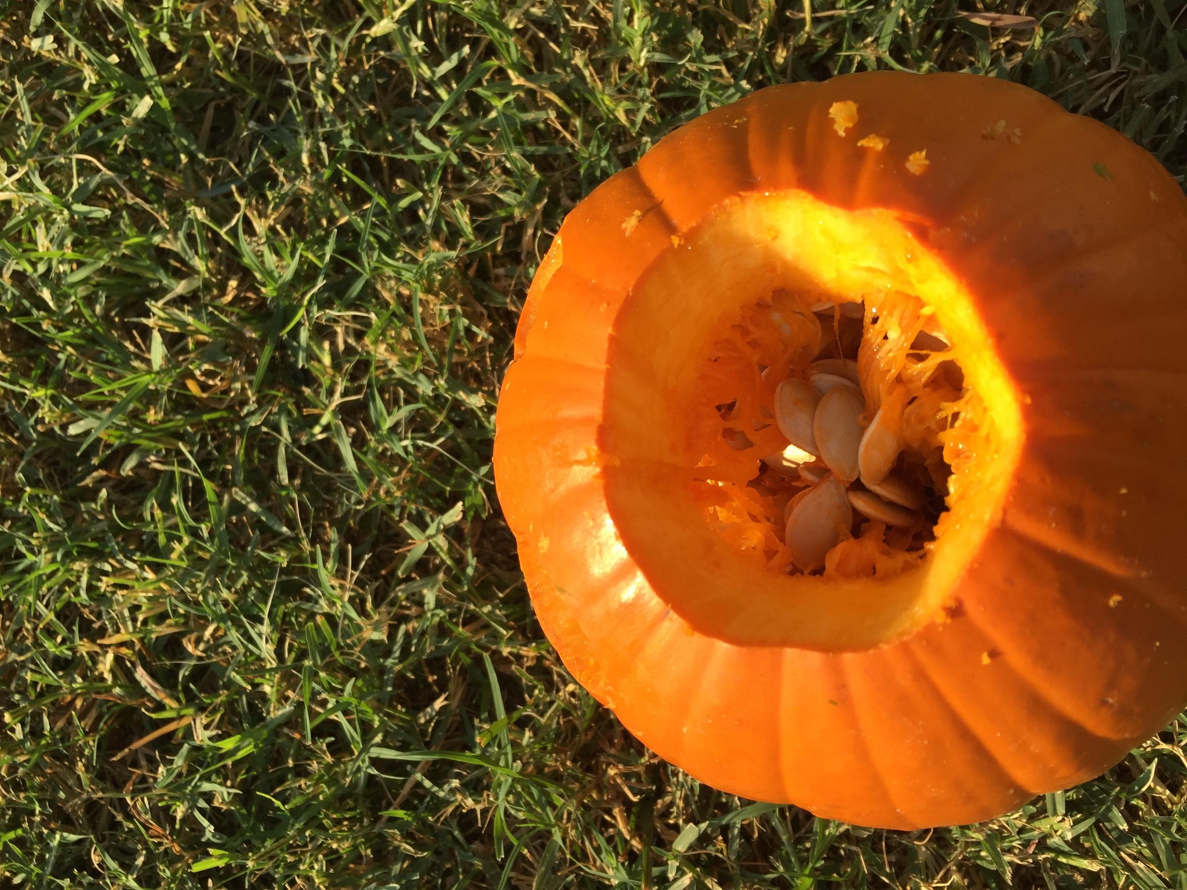 How to Carve a Pumpkin Eating Another Pumpkin. : 7 Steps - Instructables