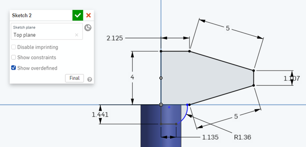 How to Make Legend of Zelda Master Sword in Onshape(not Actual Size ...