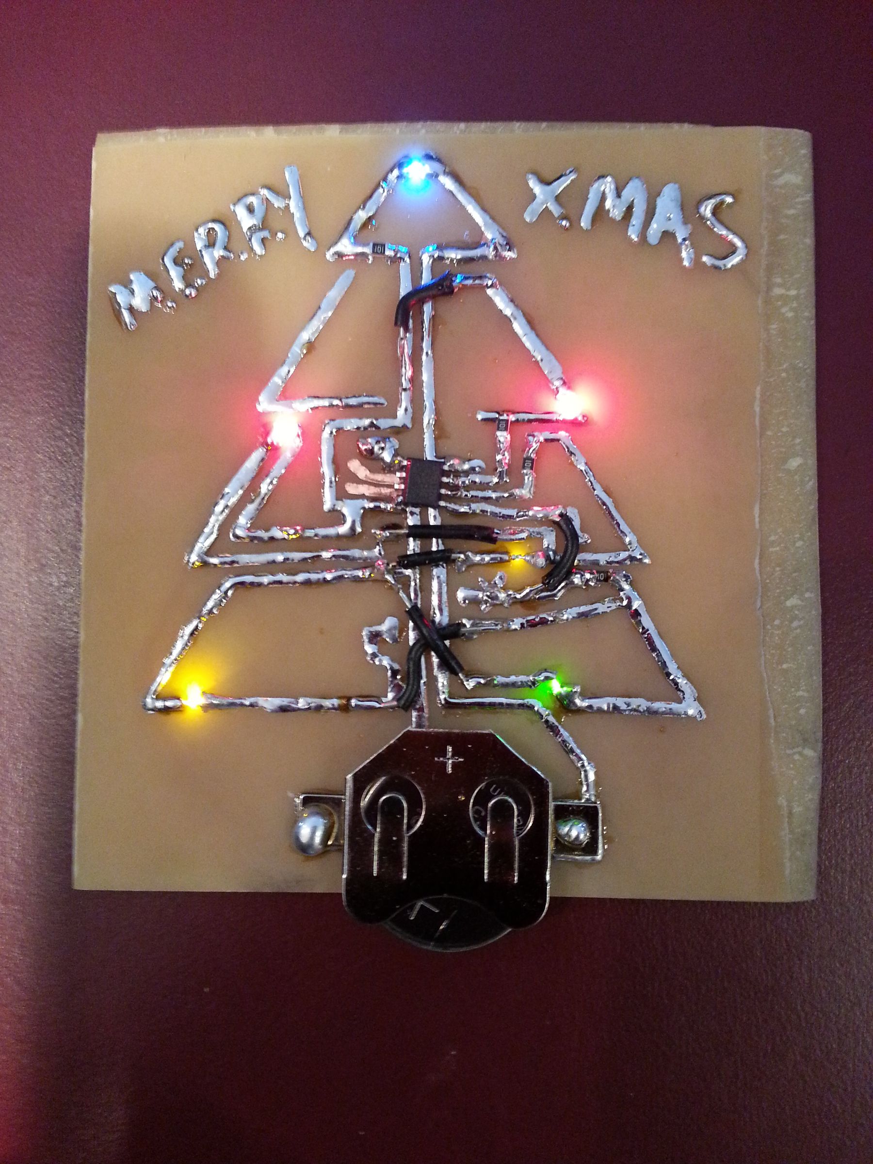 Christmas Tree PCB : 7 Steps - Instructables