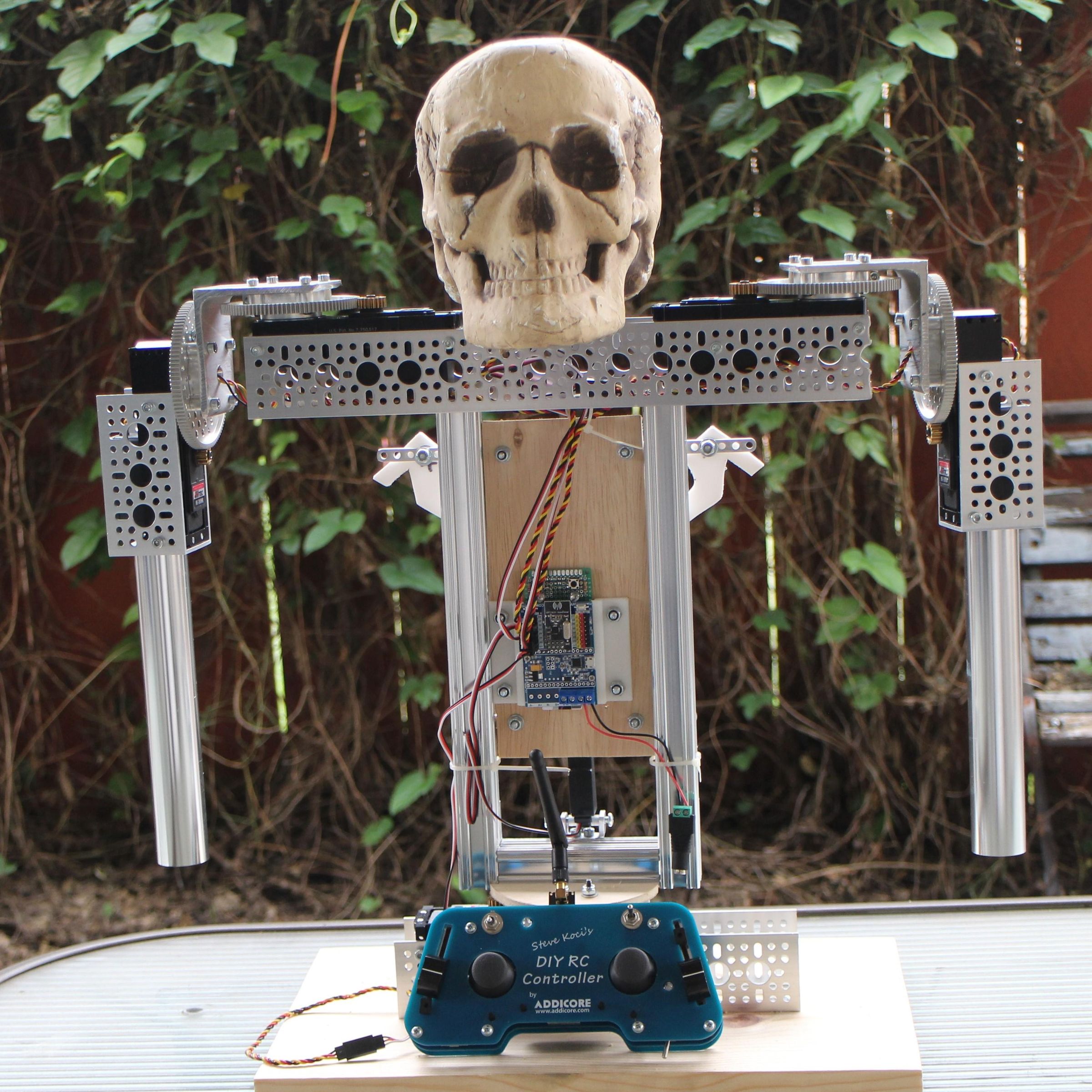 Easy Animatronic Build And Programming : 4 Steps - Instructables