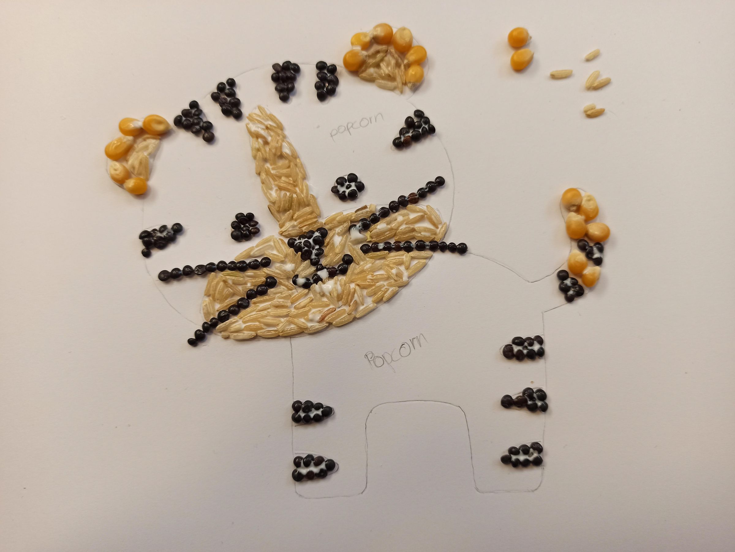 Easy Grains Art : 3 Steps - Instructables